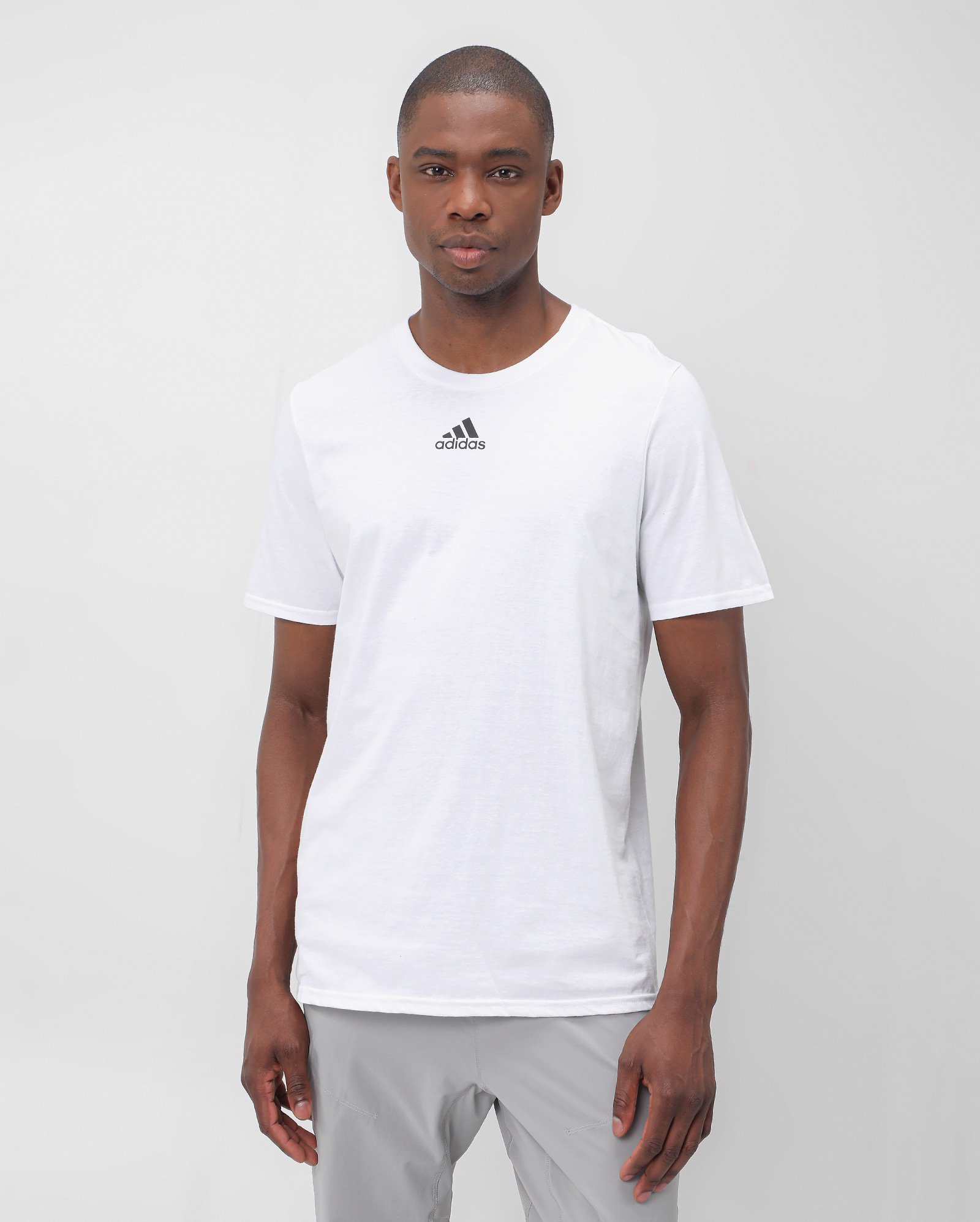 Riachuelo | Camiseta masculina Amplifier EK0172 branca | Adidas