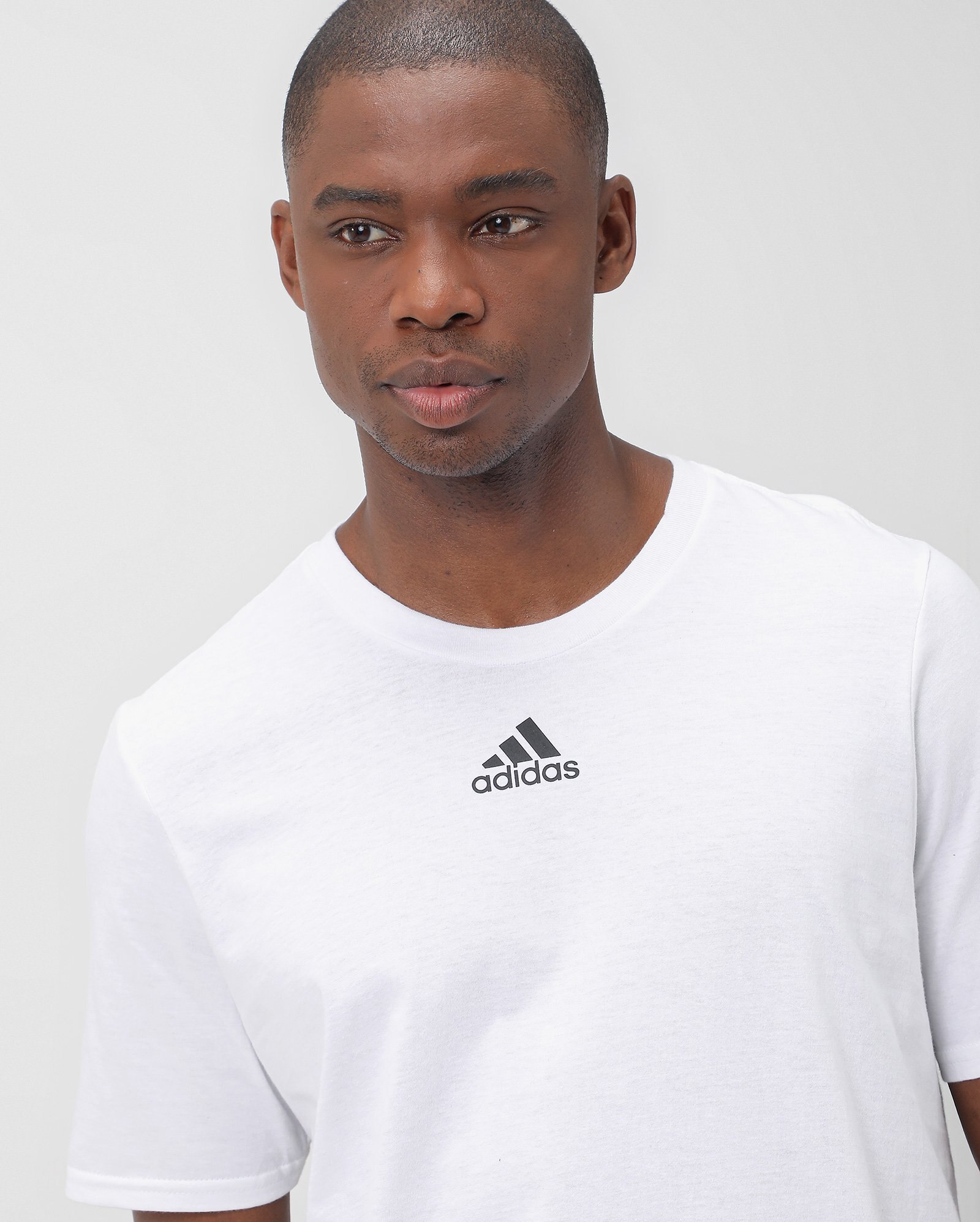 Riachuelo | Camiseta masculina Amplifier EK0172 branca | Adidas