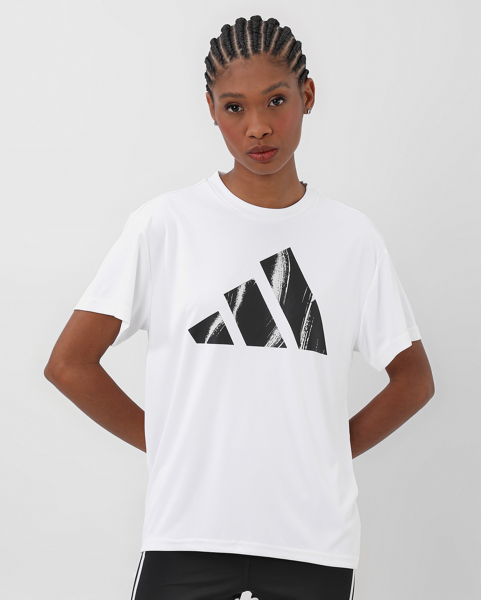 Riachuelo | Camiseta esportiva feminina Run It IL4744 branca | Adidas