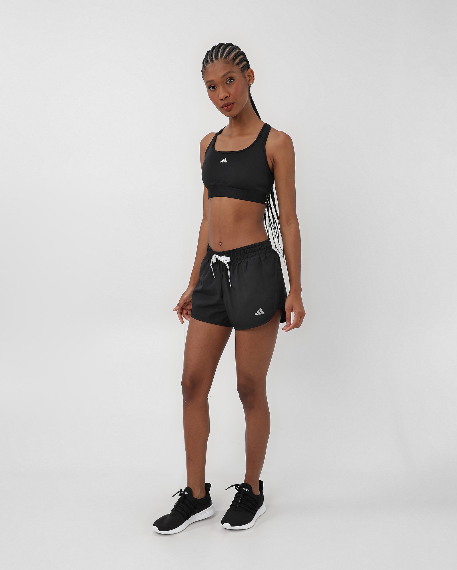 Riachuelo | Shorts esportivo feminino HM4291 run it preto | Adidas