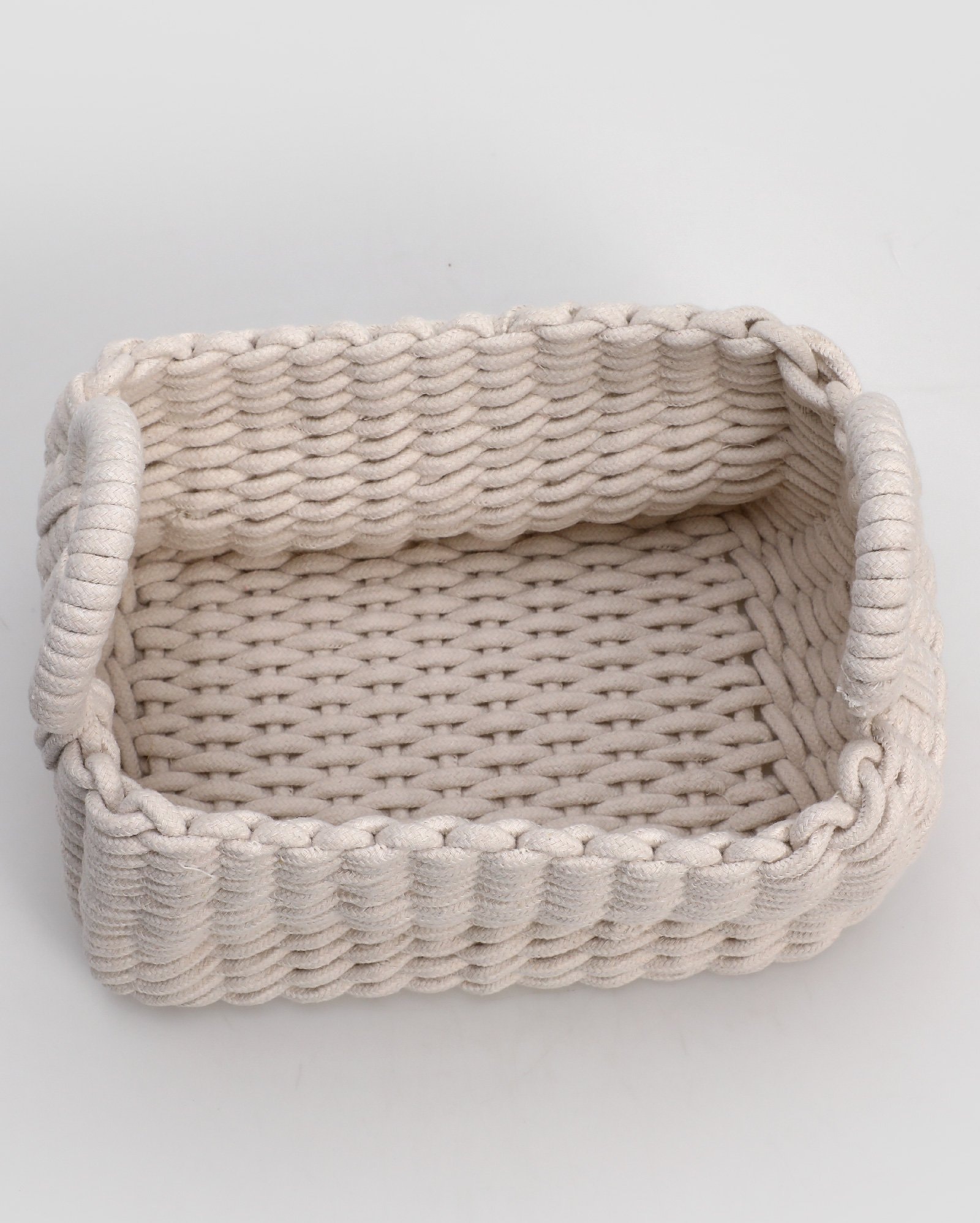 Riachuelo | Cesto organizador Lilah M branco | Casa Riachuelo