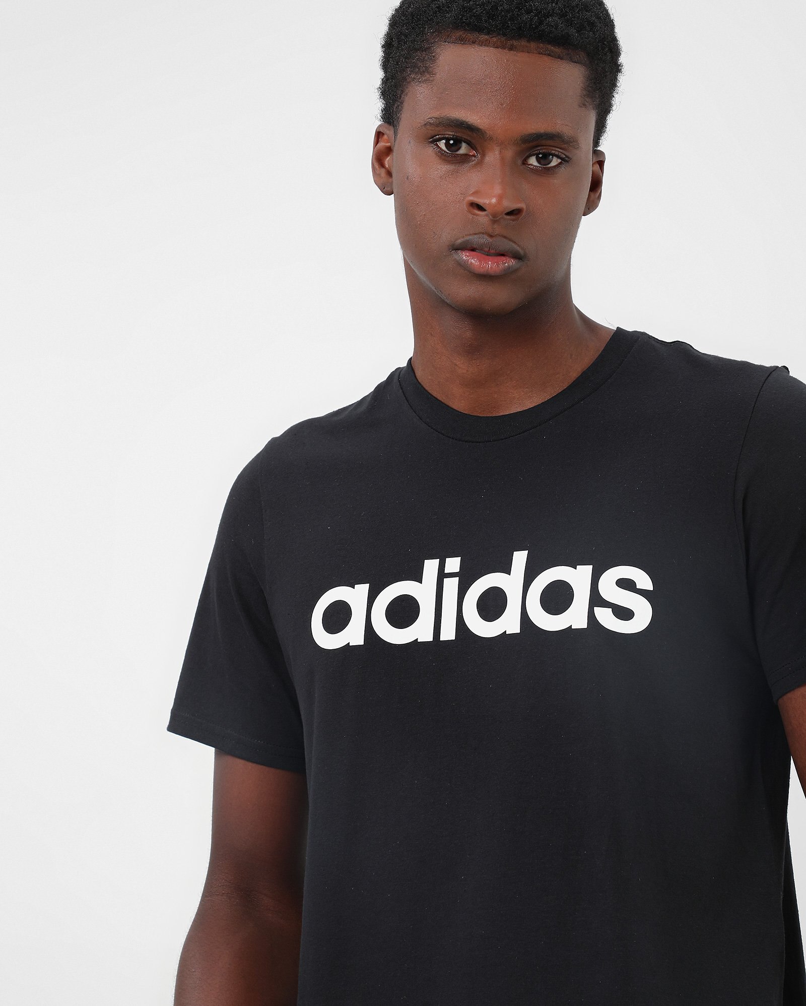 Riachuelo | Camiseta masculina básica IN7960 preta | Adidas