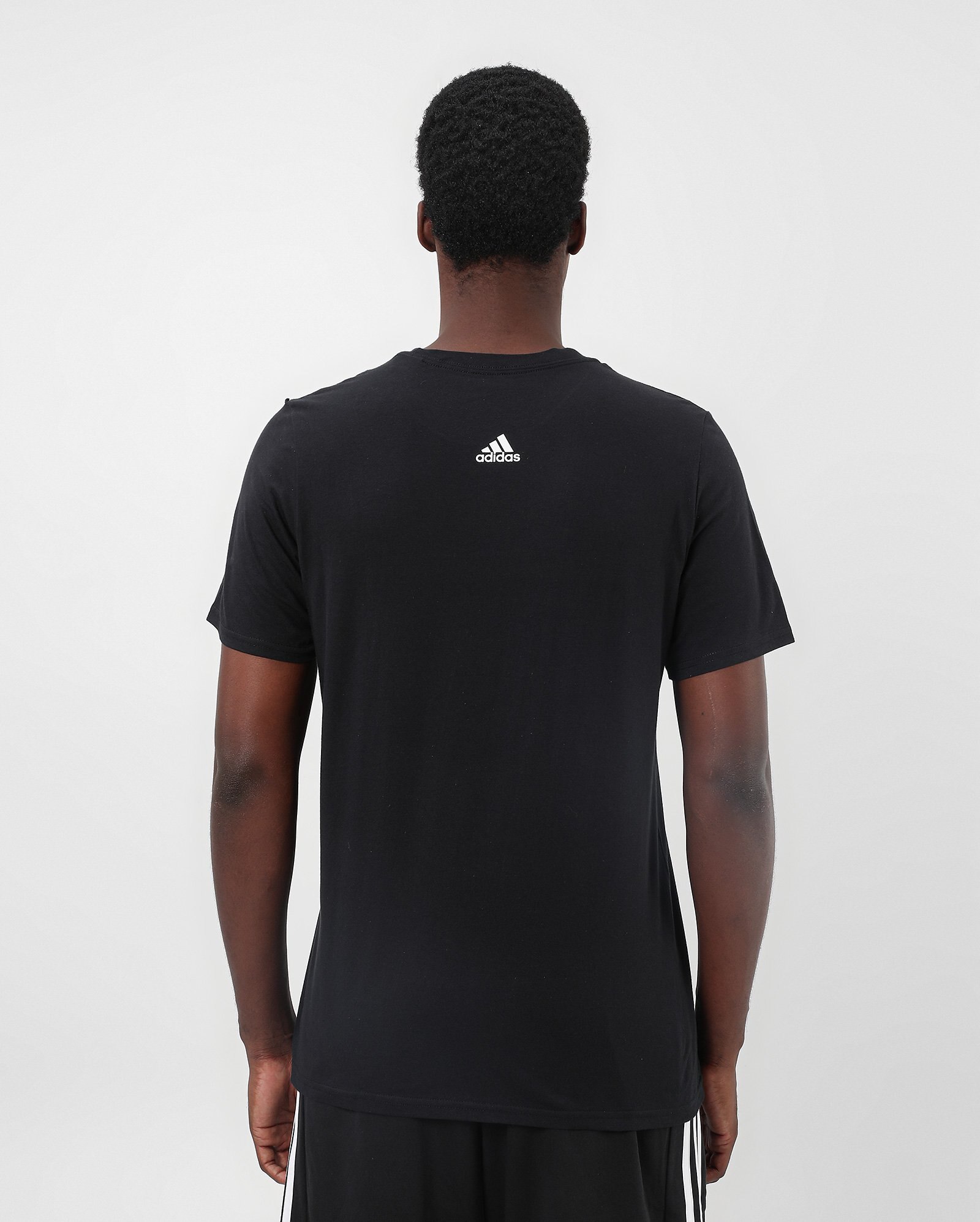 Riachuelo | Camiseta masculina básica IN7960 preta | Adidas