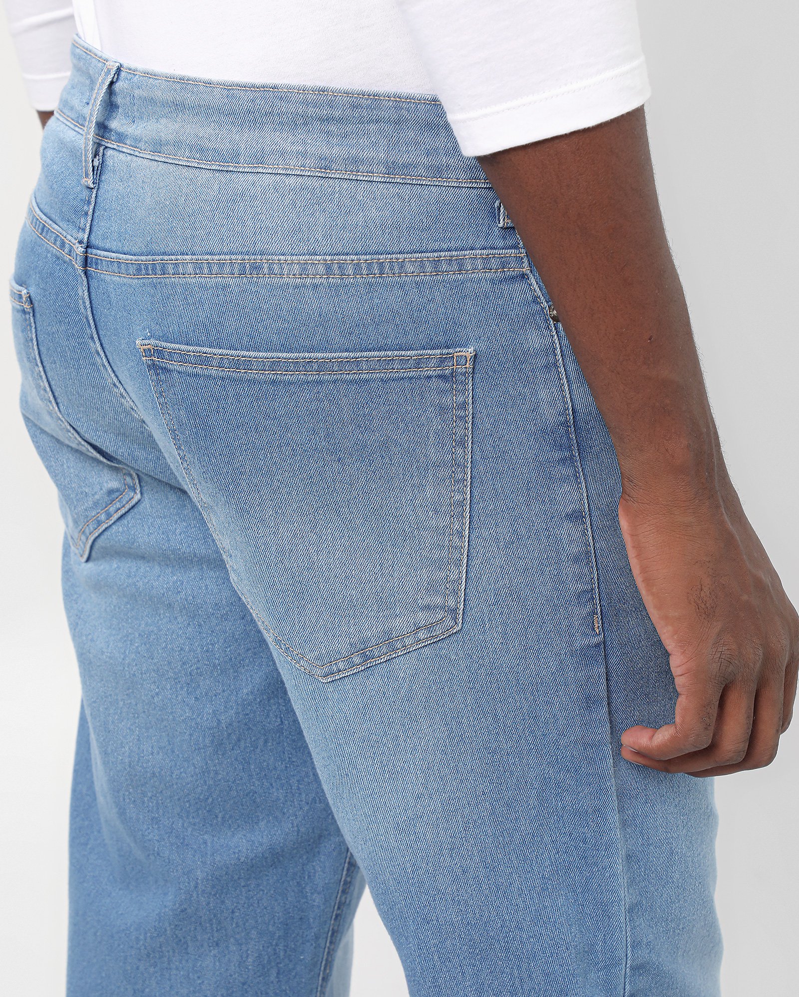 Riachuelo | Calça jeans masculina reta denim claro | Pool Jeans