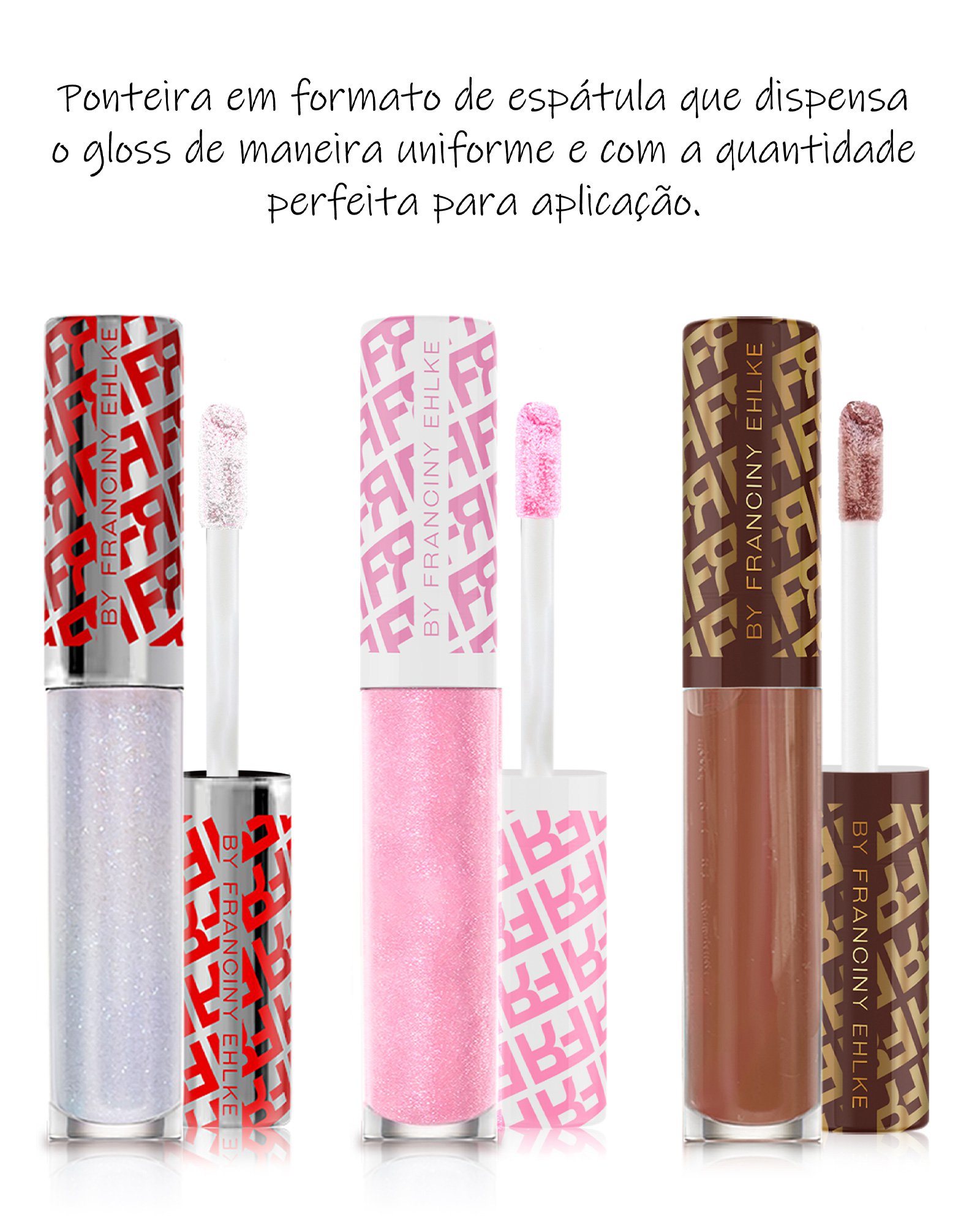 Riachuelo | Kit gloss LipChilli 3 unidades 5ml multicor | Fran by ...