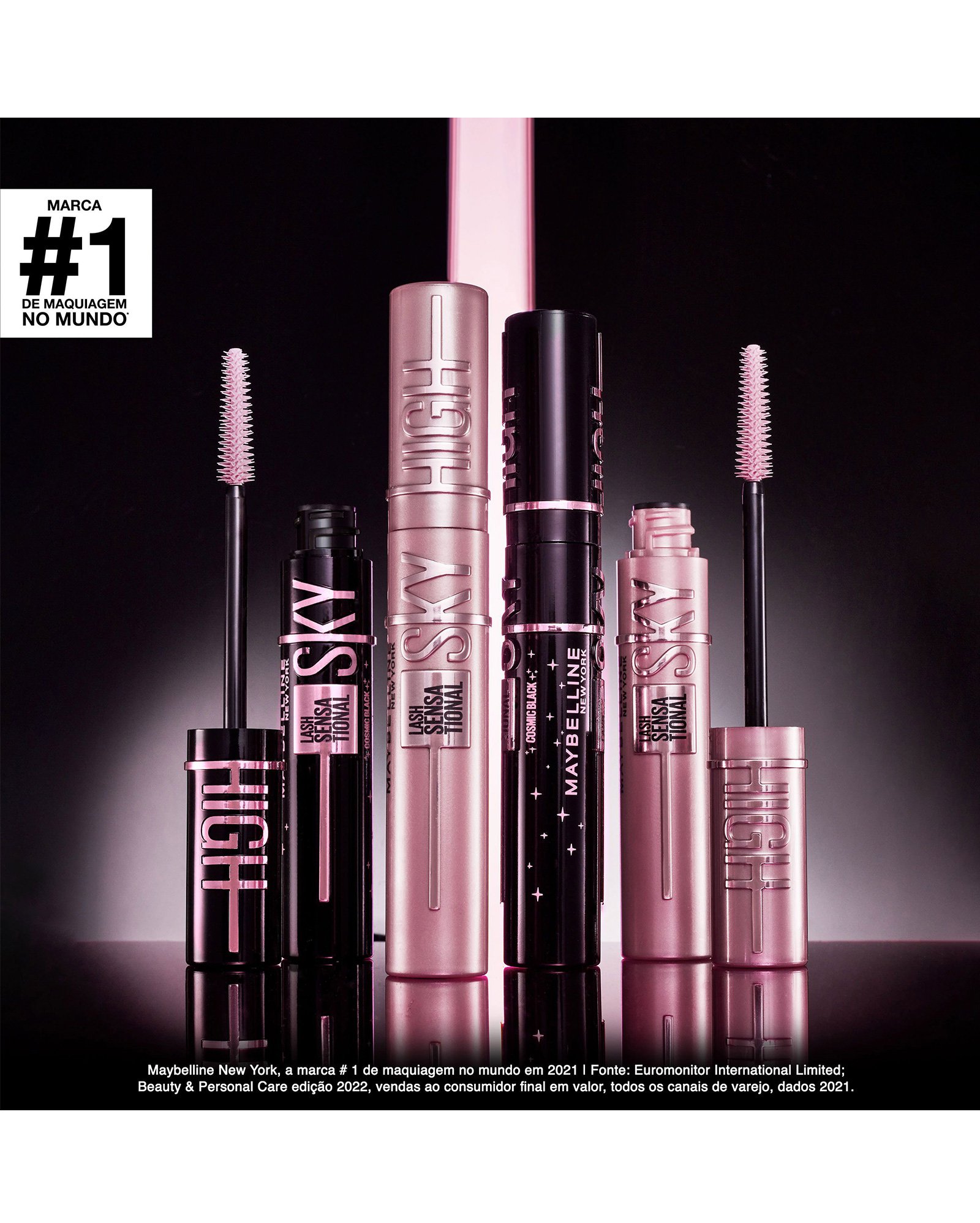 Riachuelo | Máscara de cílios Lash Sensational Sky High lavável 29g ...