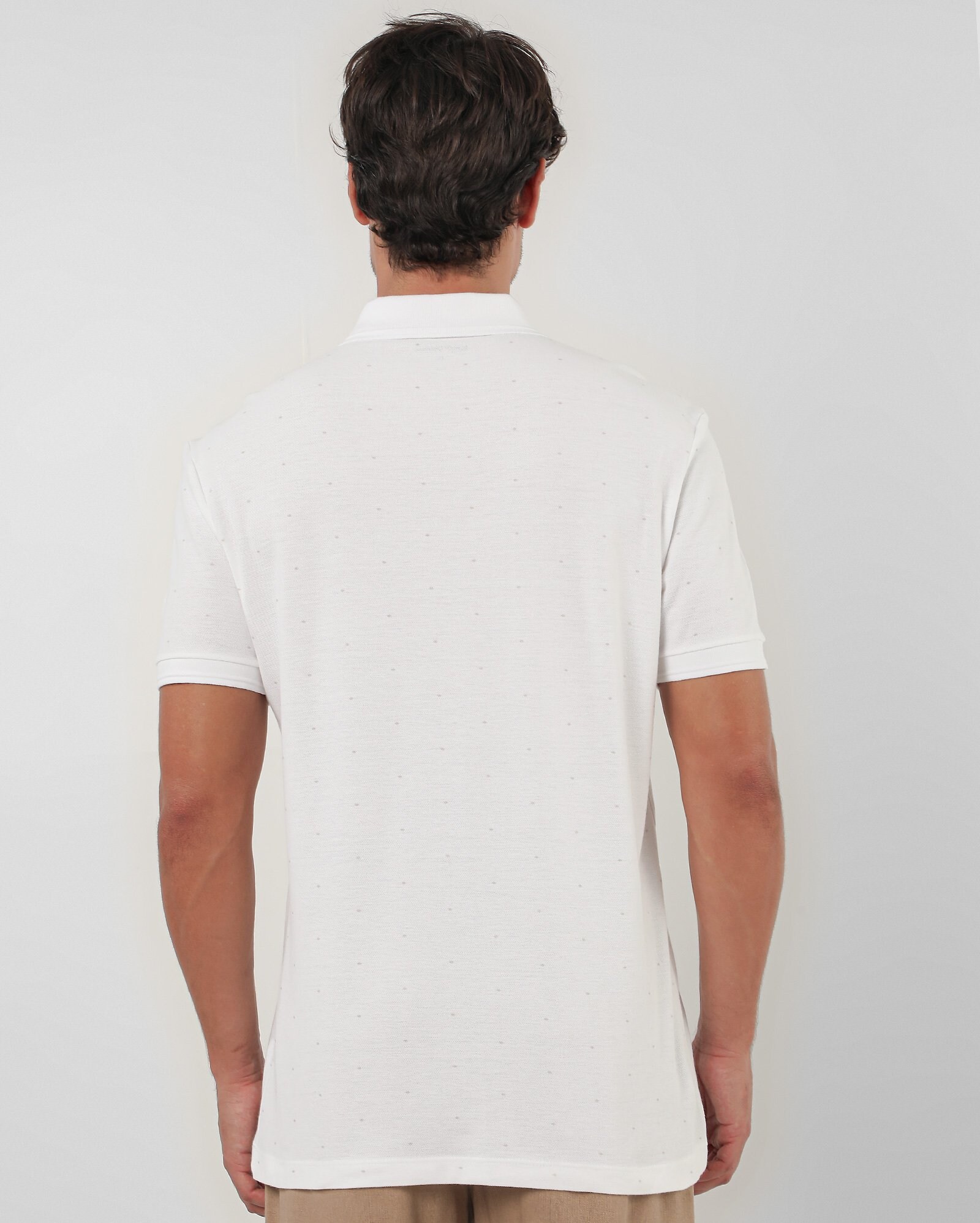 Riachuelo | Camisa polo masculina slim de piquet branca | Original by ...