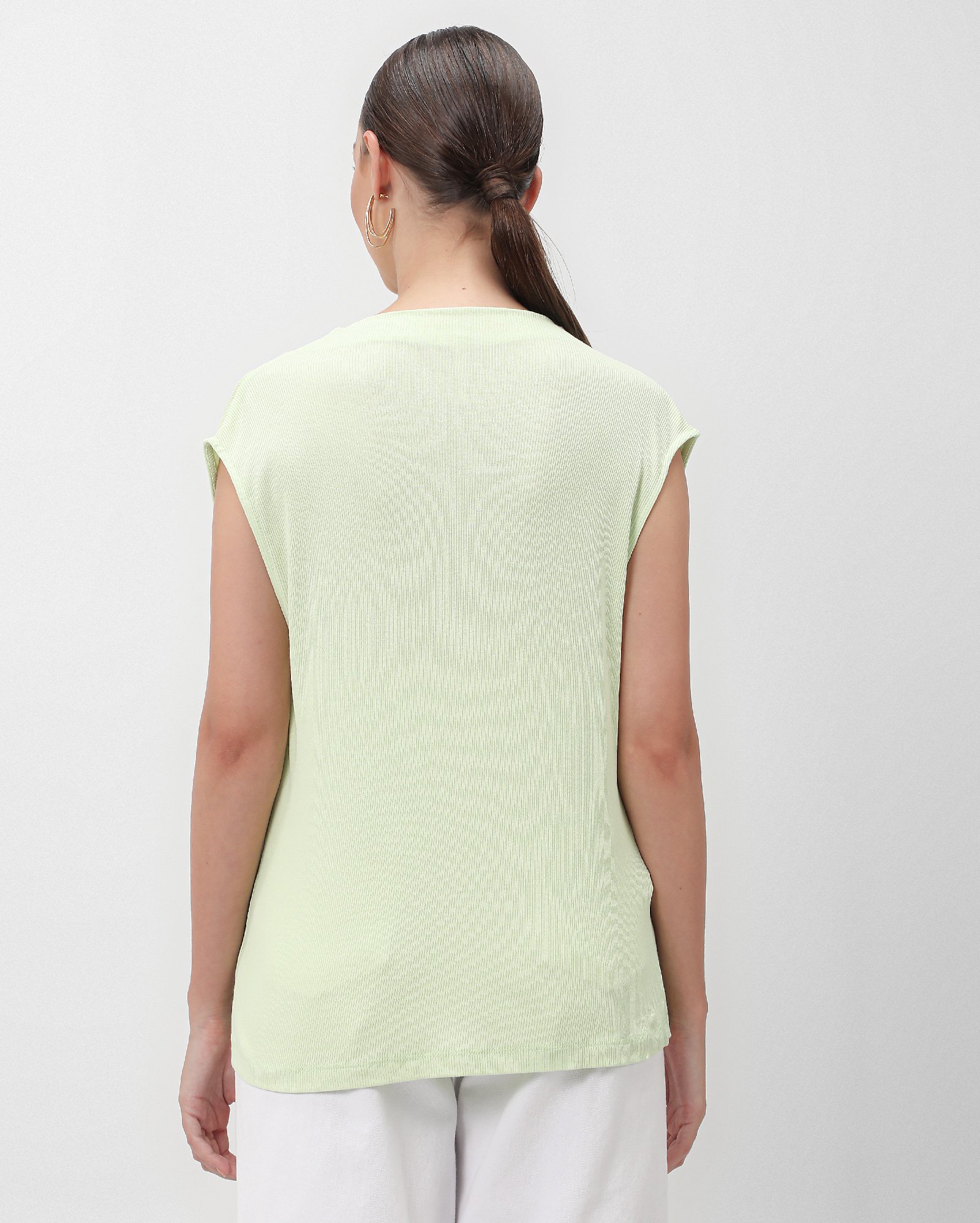 Riachuelo | Blusa feminina manga japonesa verde
