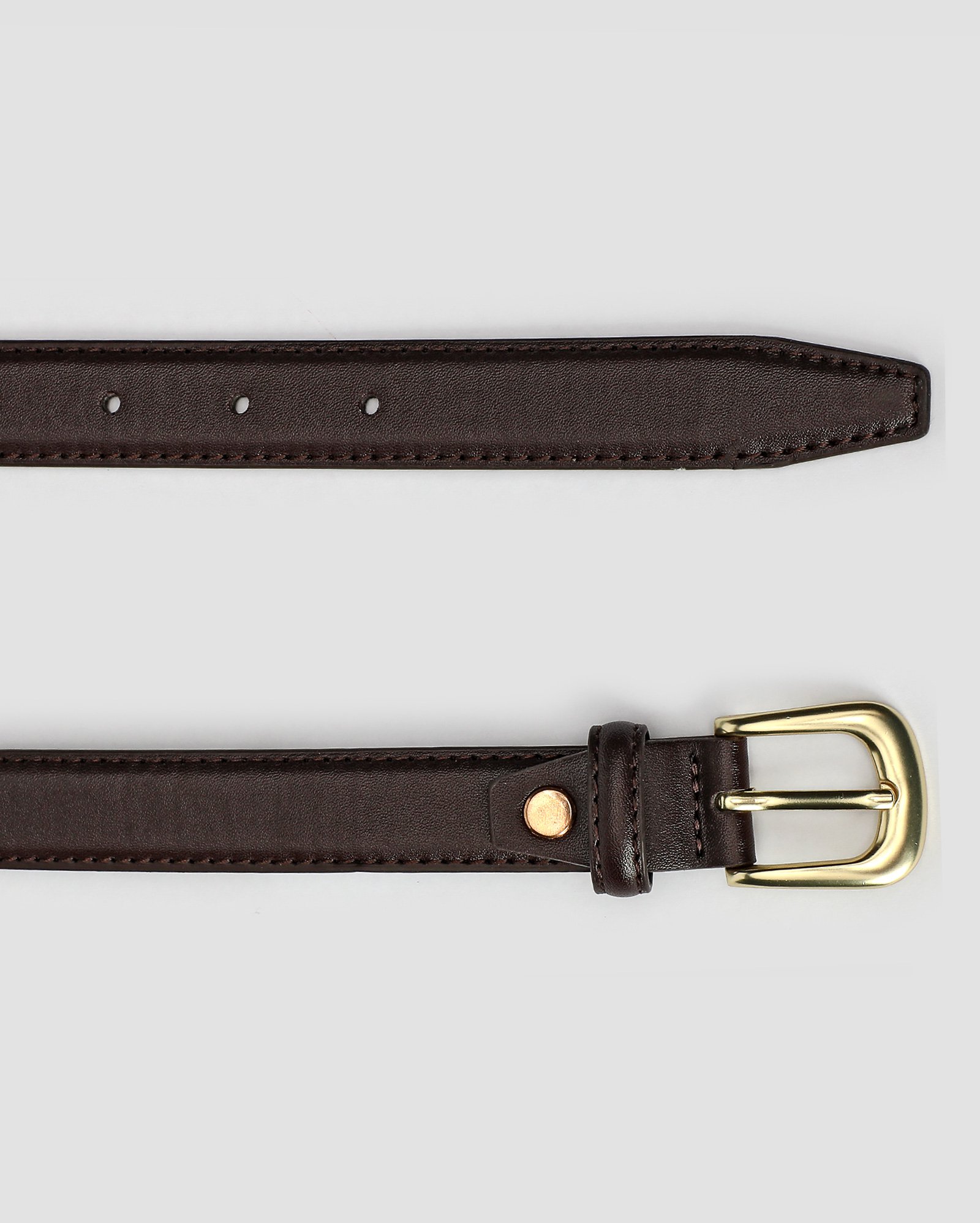 Riachuelo | Cinto feminino de poliuretano fivela arredondada marrom ...