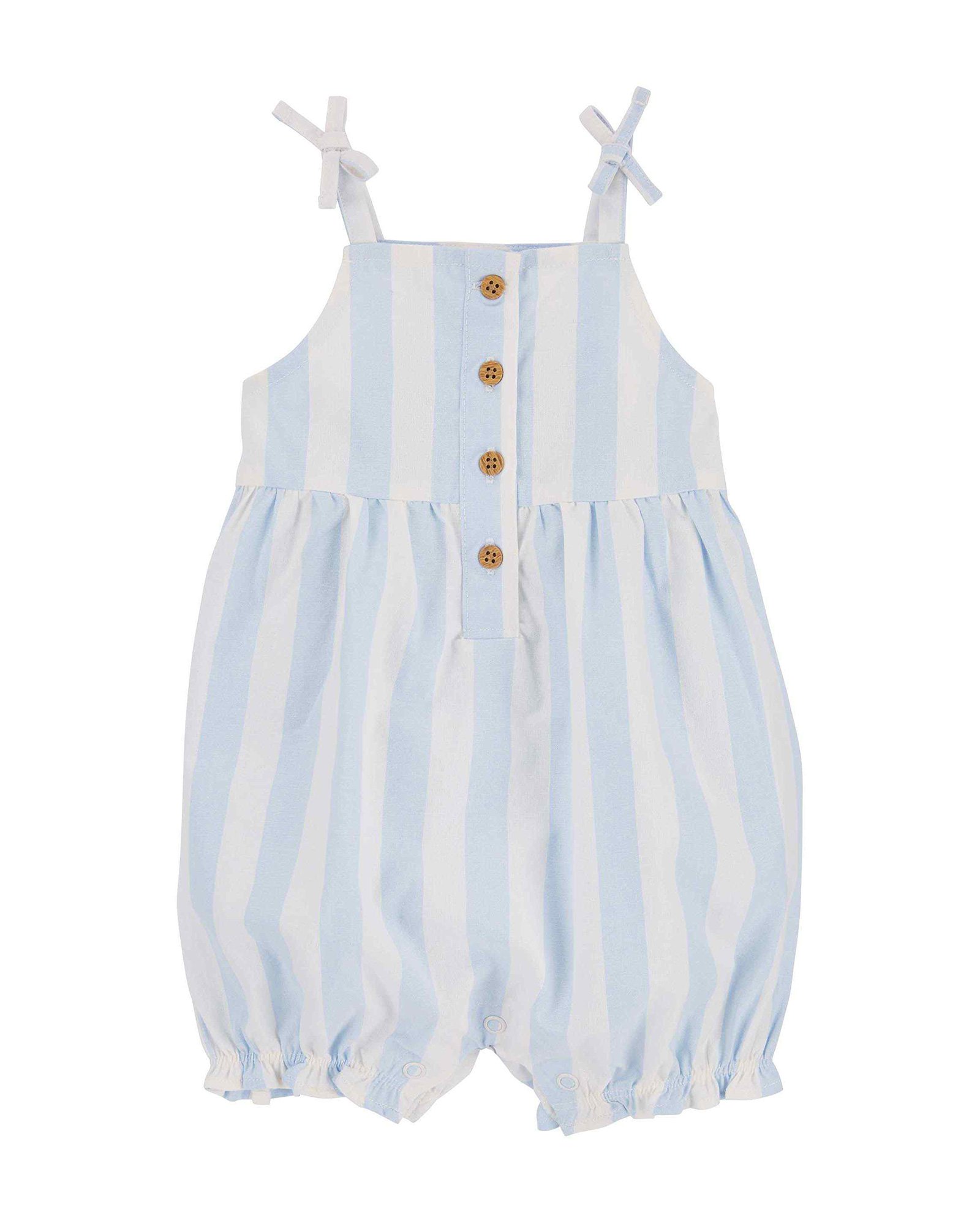 Riachuelo | Macaquinho bebê com botões listrado multicor | Carter's