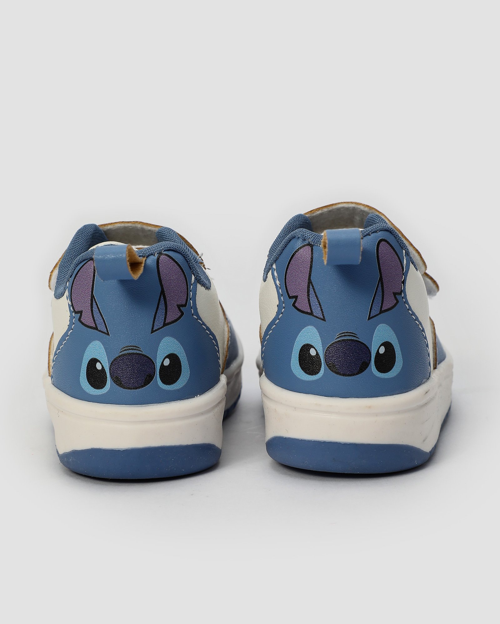 Tênis infantil Stitch com fita dupla aderente azul | Disney | FANLAB ...