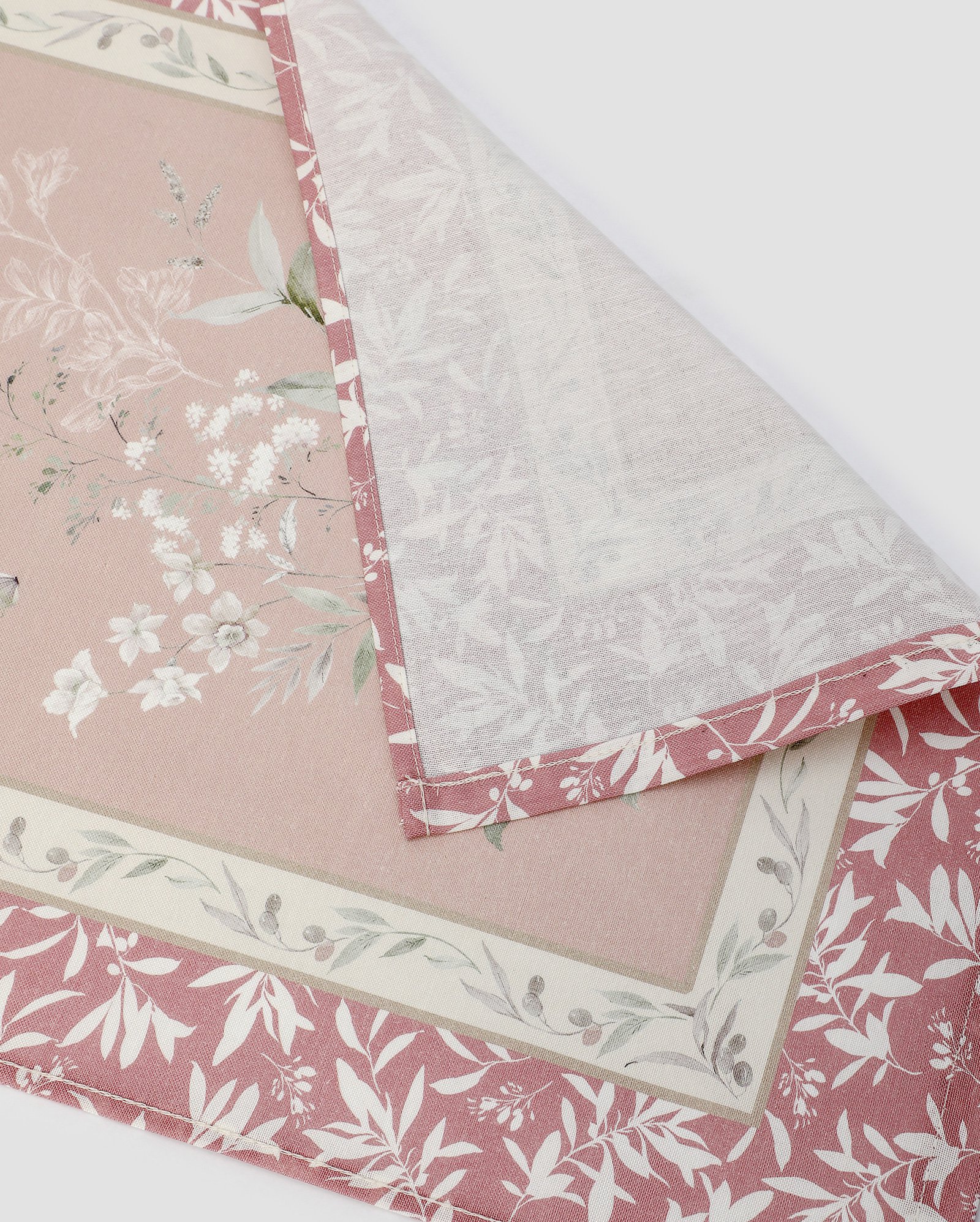 Riachuelo | Caminho de mesa retangular Sarah 37x100cm rosa | Casa Riachuelo