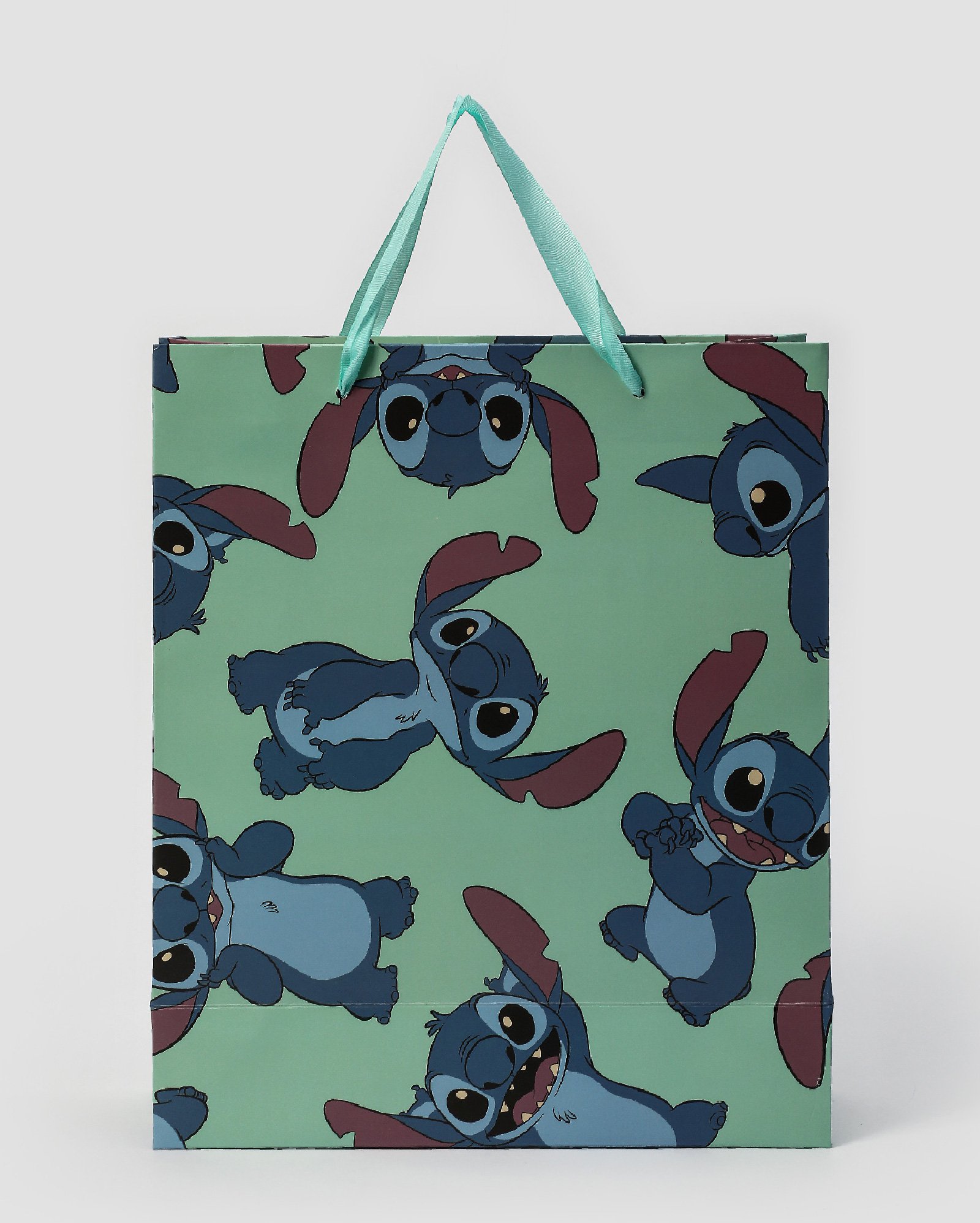 Riachuelo | Sacola de presente M Stitch verde | Disney