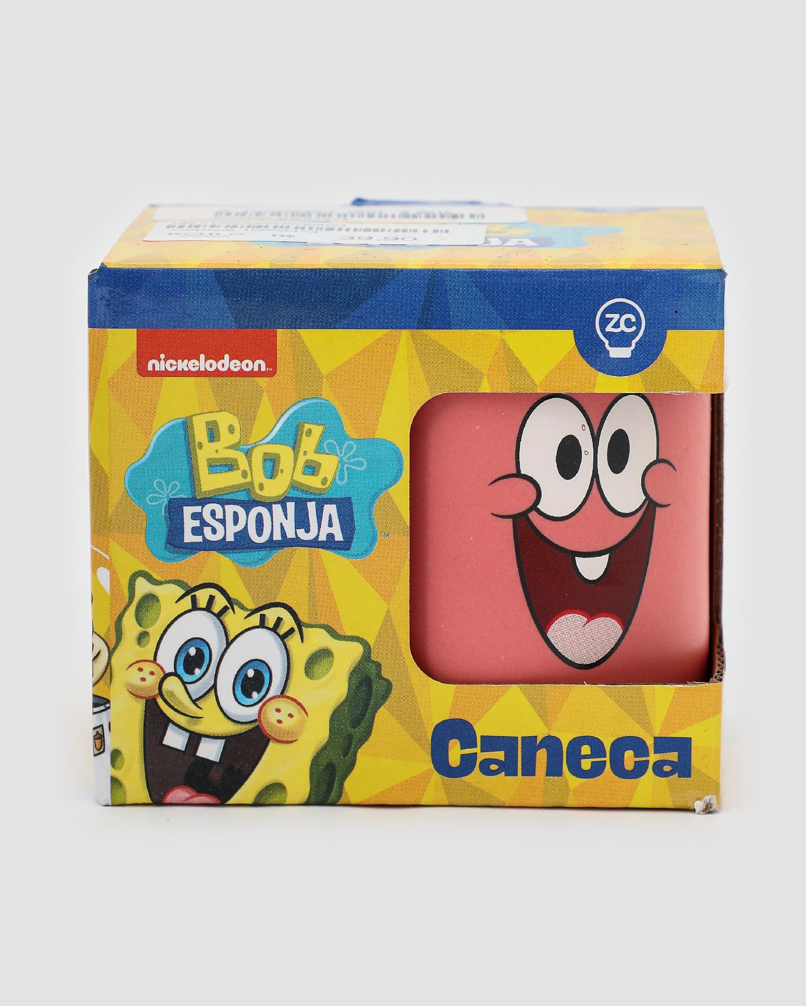 Riachuelo | Caneca mini tina Patrick Bob Esponja 100ml rosa | FANLAB