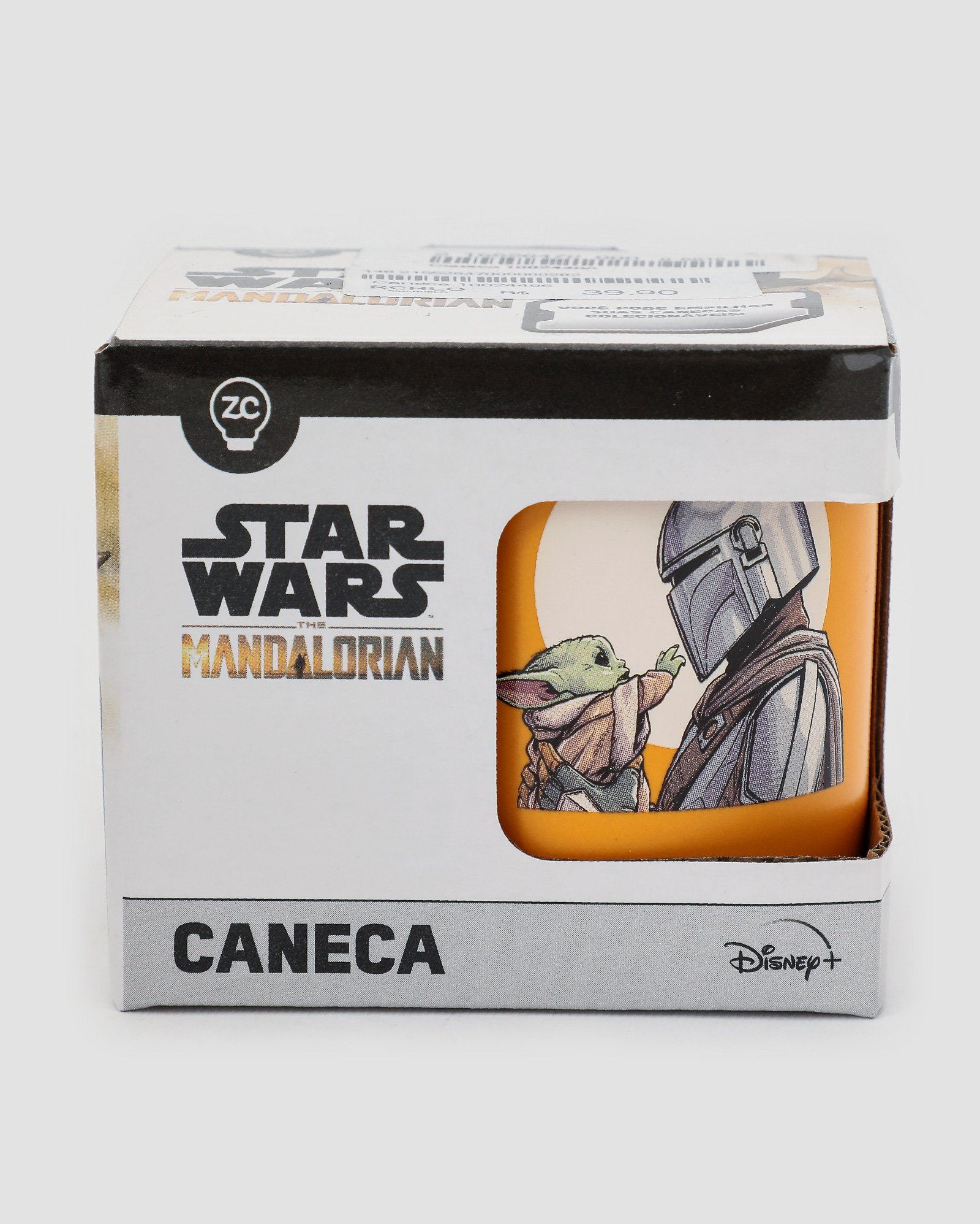 Riachuelo | Caneca mini tina Yoda The Mandalorian 100ml amarela | FANLAB