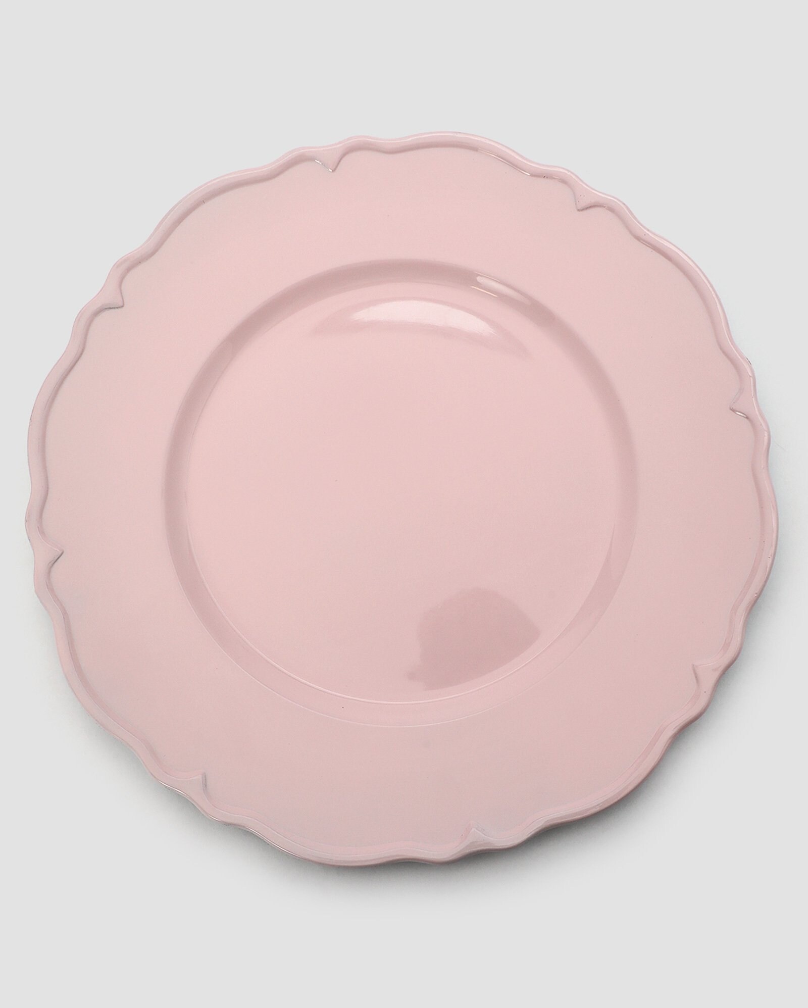 Riachuelo | Sousplat redondo Sally 33cm rosa | Casa Riachuelo