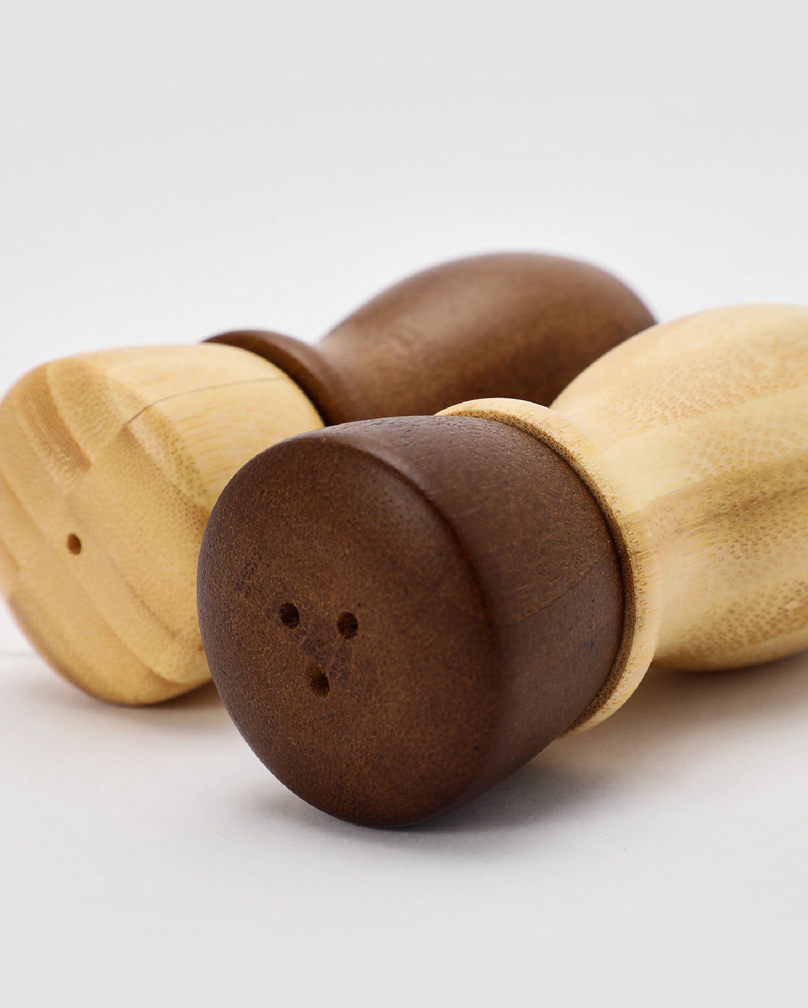 Riachuelo | Kit saleiro e paliteiro classic em bambu marrom | Casa ...