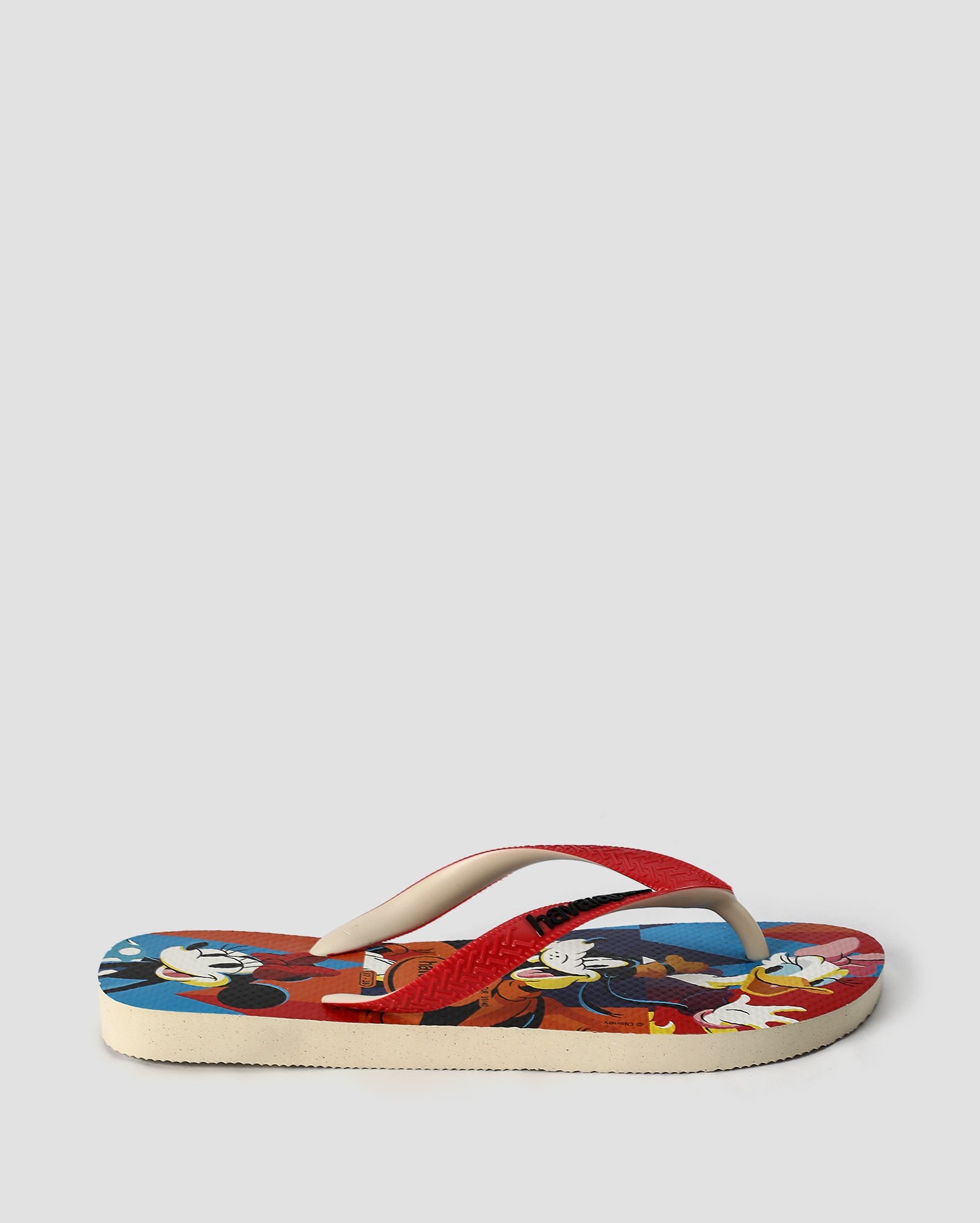 Riachuelo | Chinelo feminino slim Disney Turma do Mickey vermelho ...