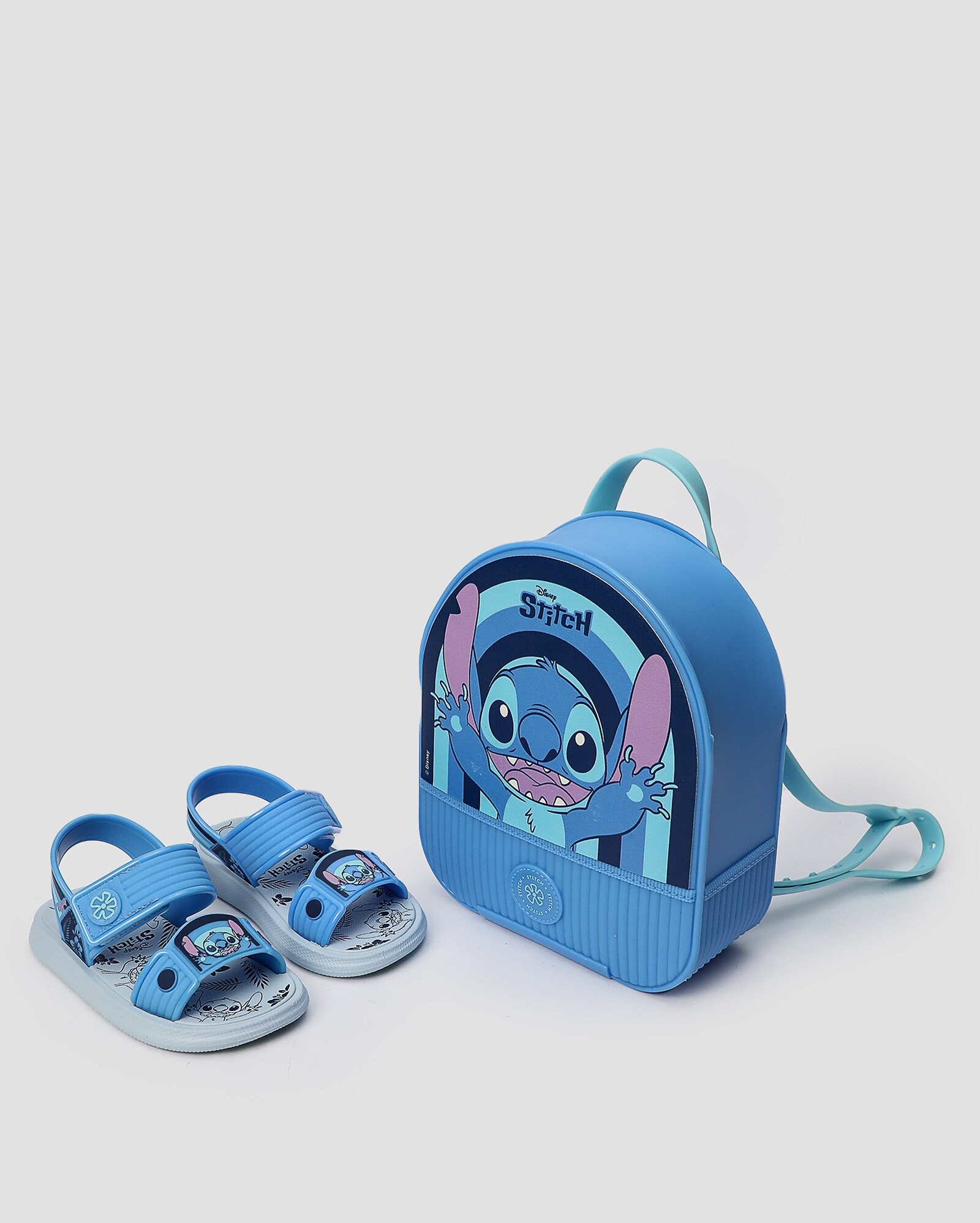 Riachuelo | Sandália infantil Disney Lilo & Stitch com mochila azul ...