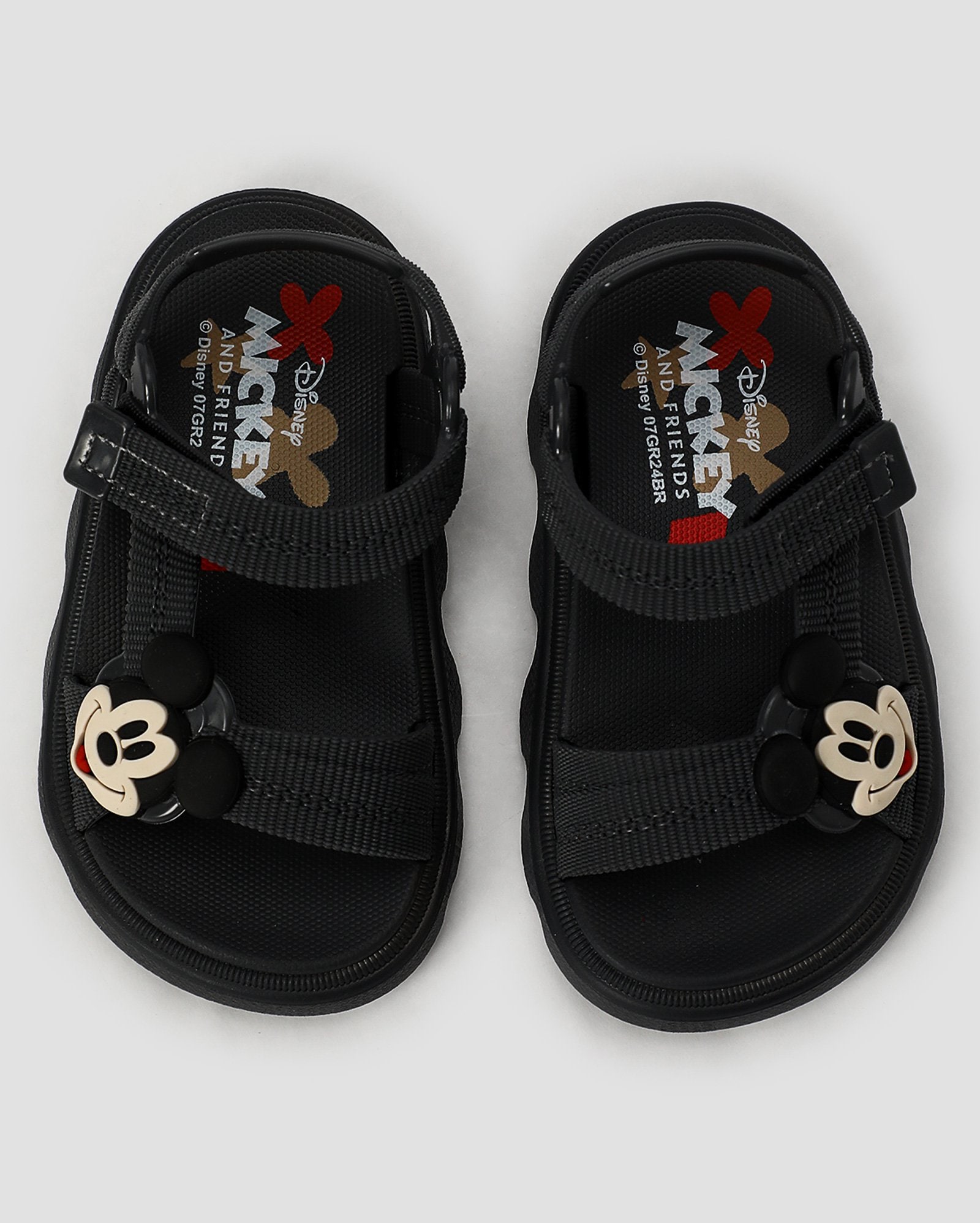 Riachuelo | Sandália papete infantil Disney Mickey preta | Grendene