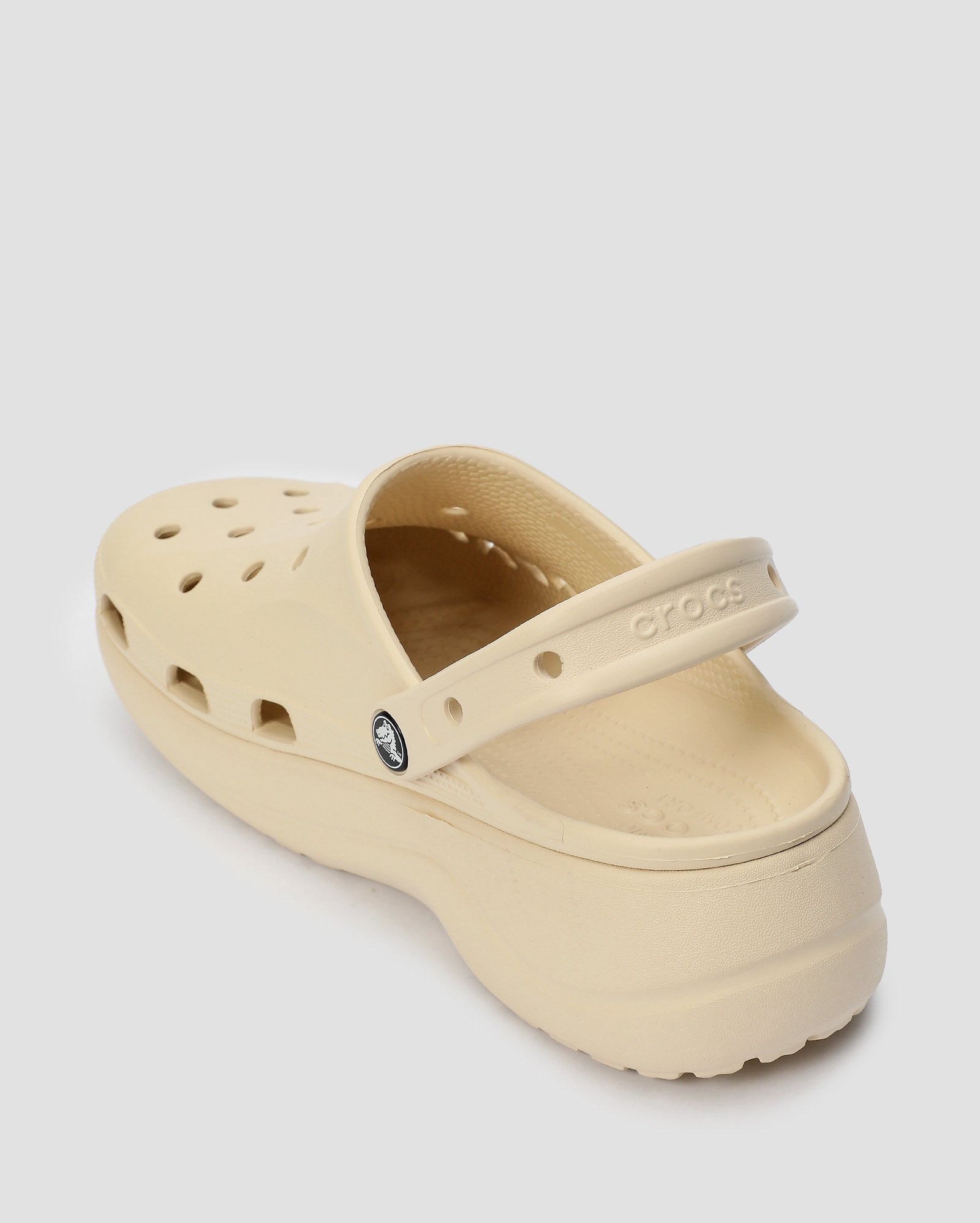 Riachuelo | Sandália feminina Baya platform - Bege | Crocs