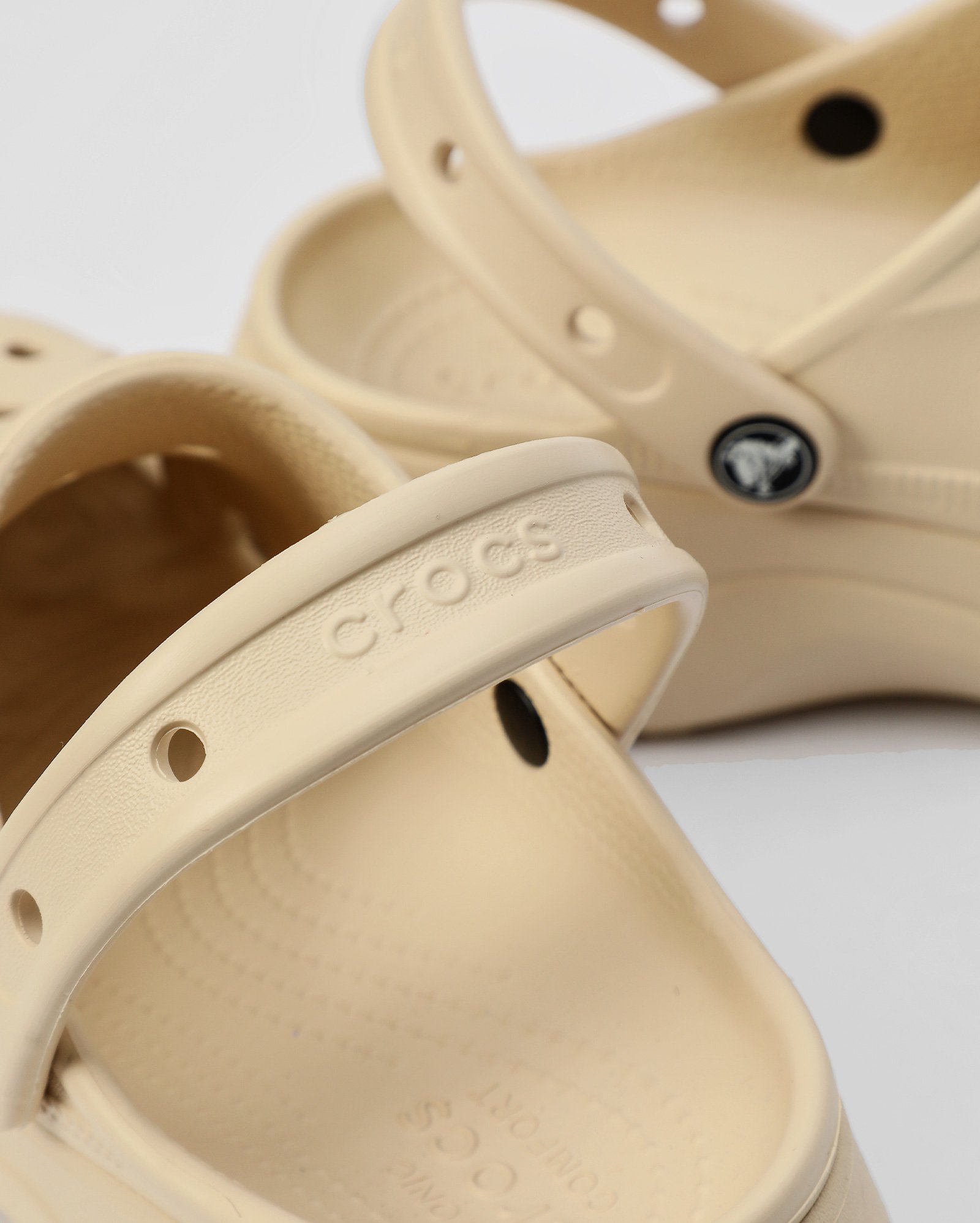 Riachuelo | Sandália feminina Baya platform - Bege | Crocs