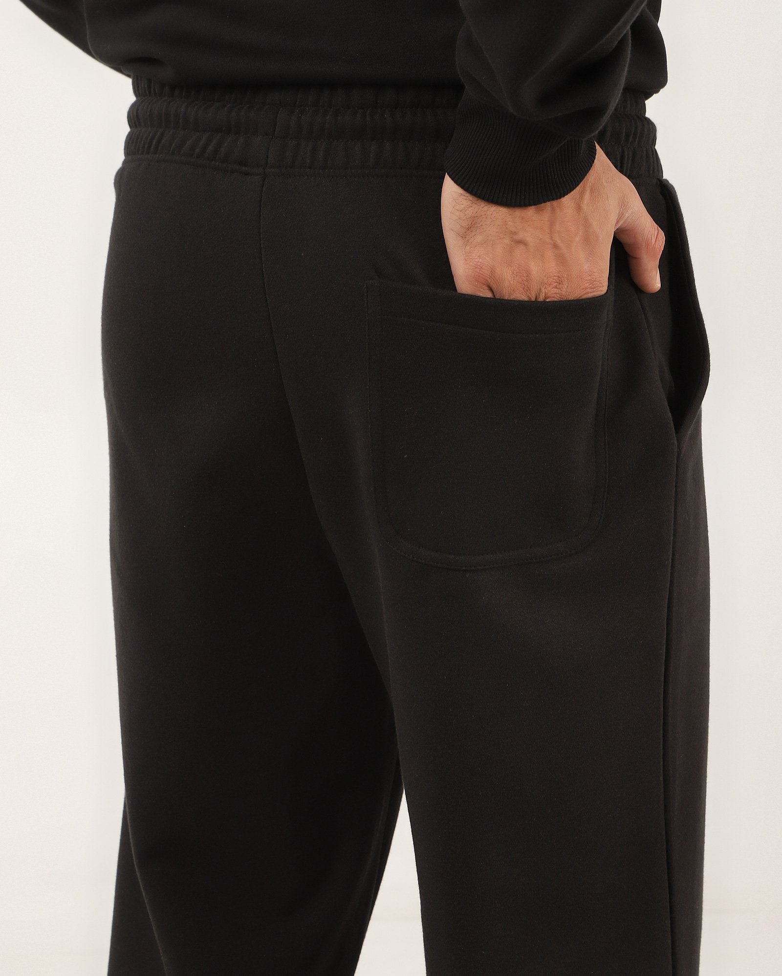 Riachuelo | Calça de moletom masculina reta com felpa cós elástico ...
