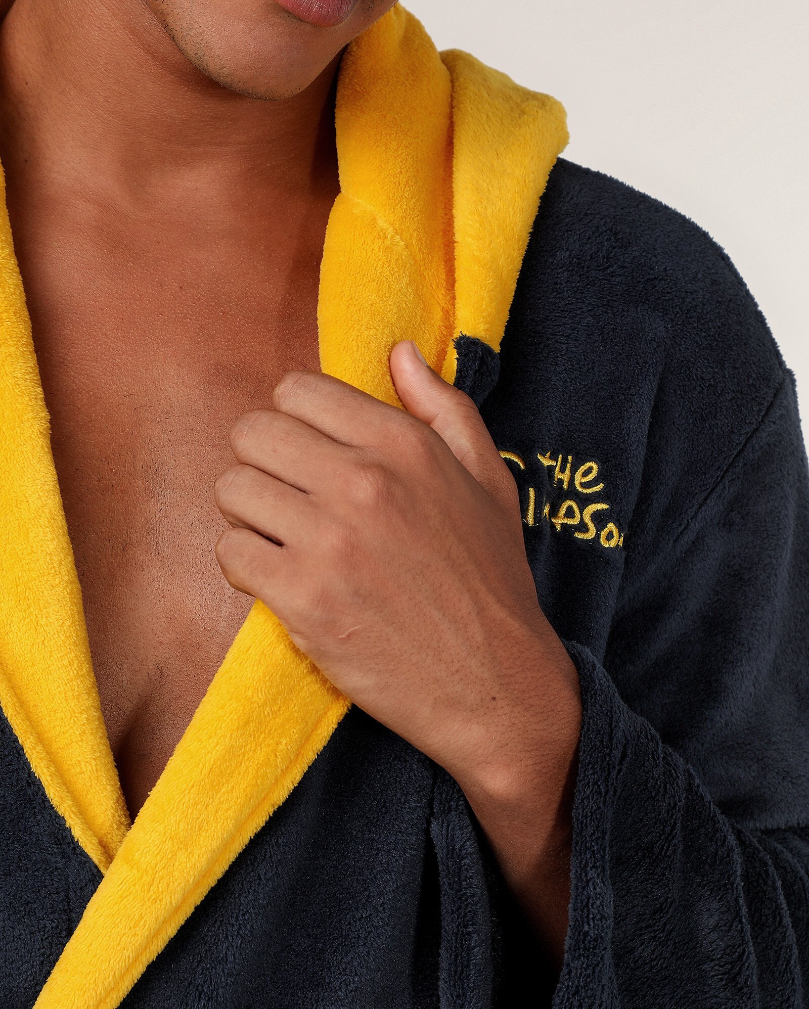 Riachuelo | Robe masculino fleece capuz Homer Simpson azul | Fox The ...