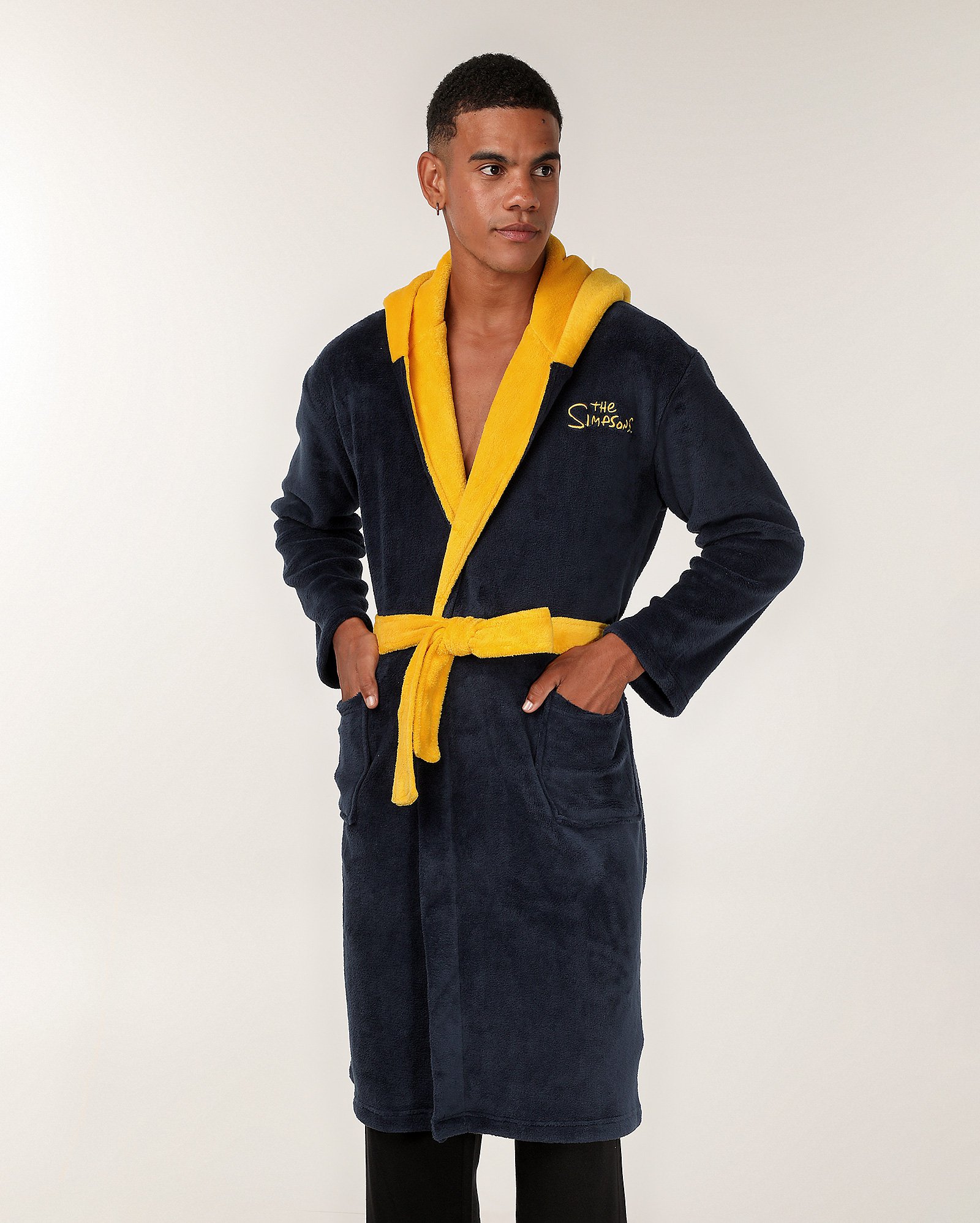 Riachuelo | Robe masculino fleece capuz Homer Simpson azul | Fox The ...
