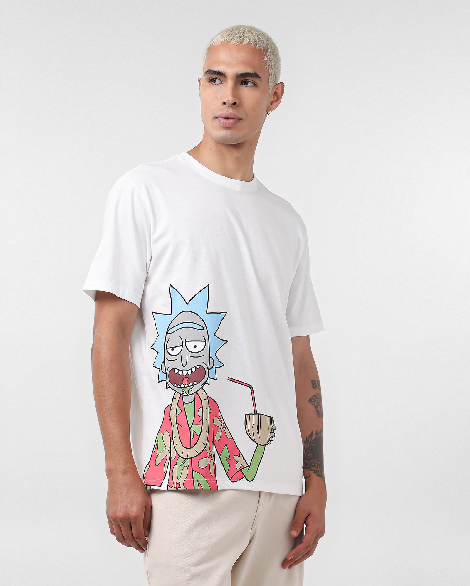 Riachuelo | Camiseta masculina regular Rick and Morty brranca | Cartoon ...