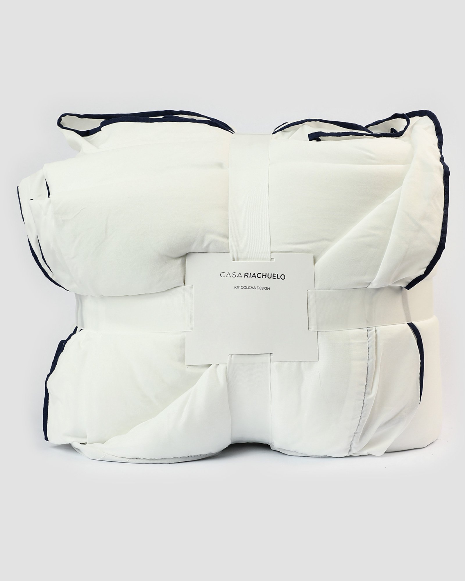 Riachuelo | Kit colcha Design Washed Tita branco - CASAL Branco | Casa ...