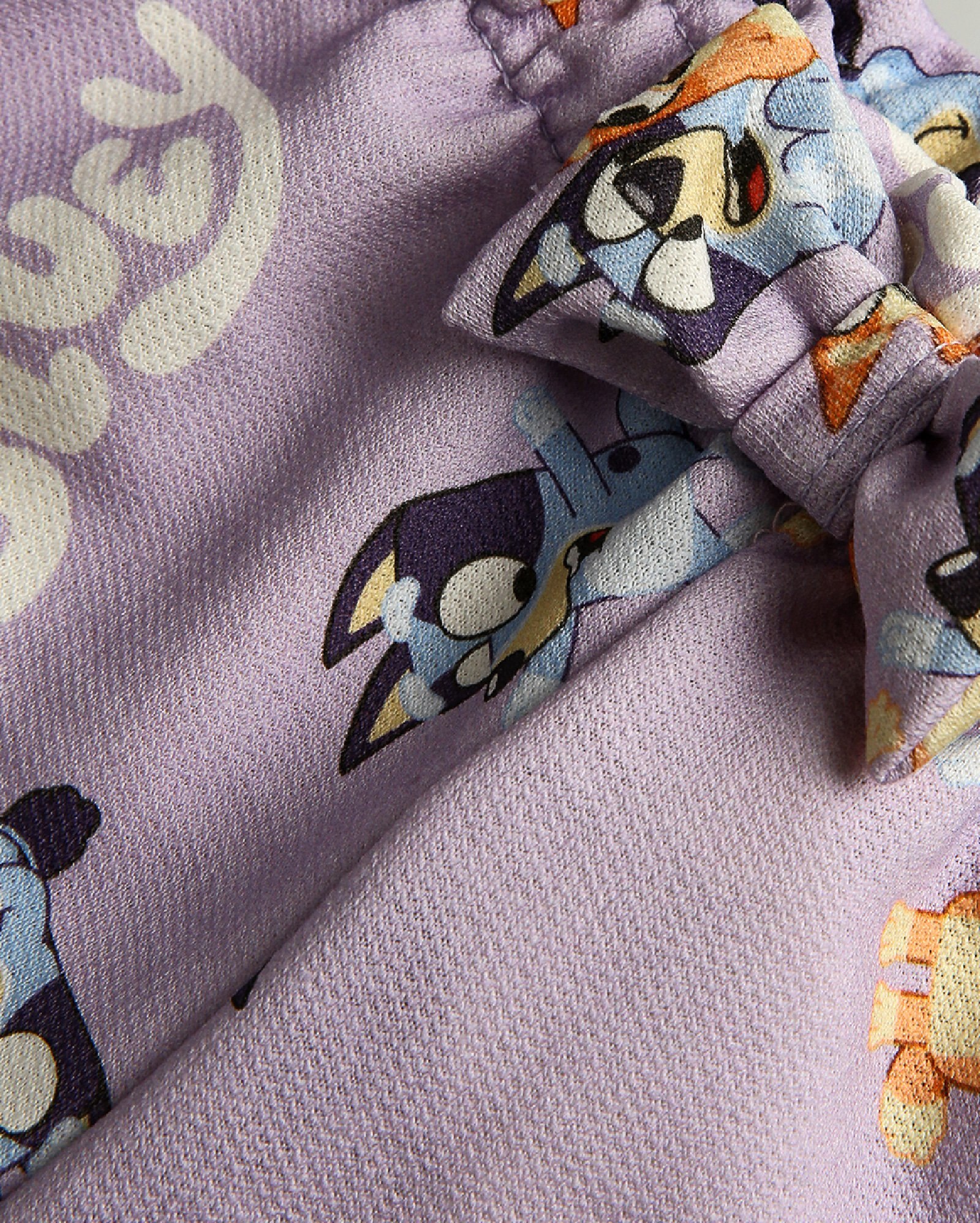 Riachuelo | Short de moletom infantil clochard Bluey 1-4A lilás | BBC