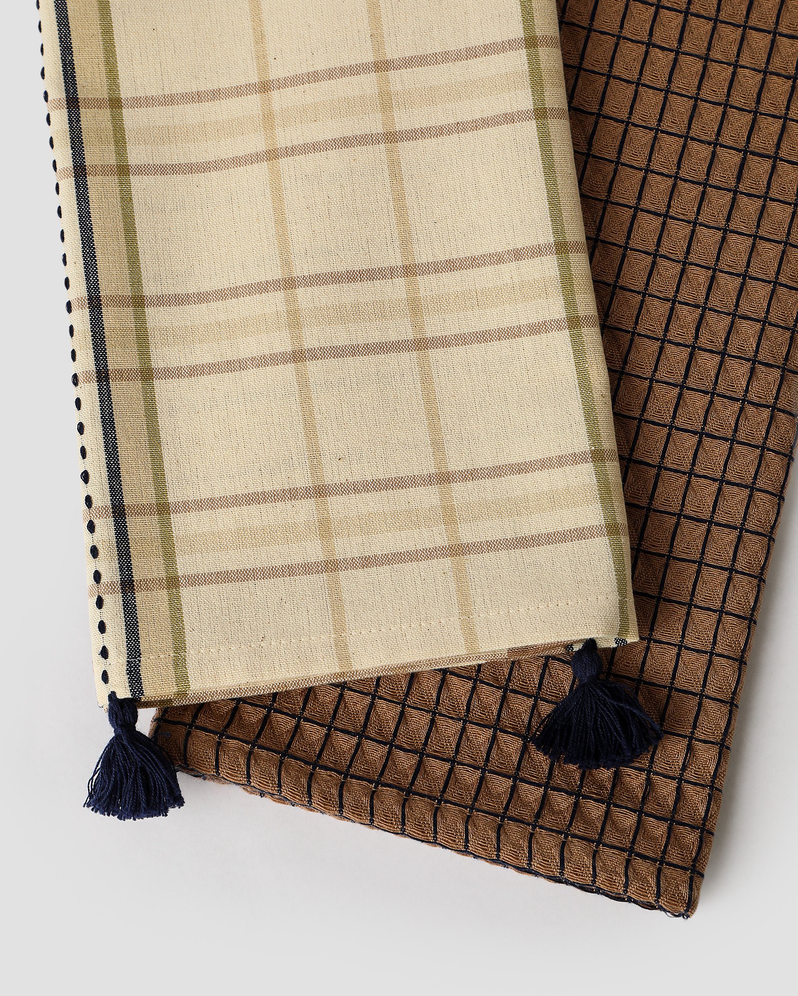 Riachuelo | Kit pano de copa 2 peças Milo xadrez multicor | Casa Riachuelo