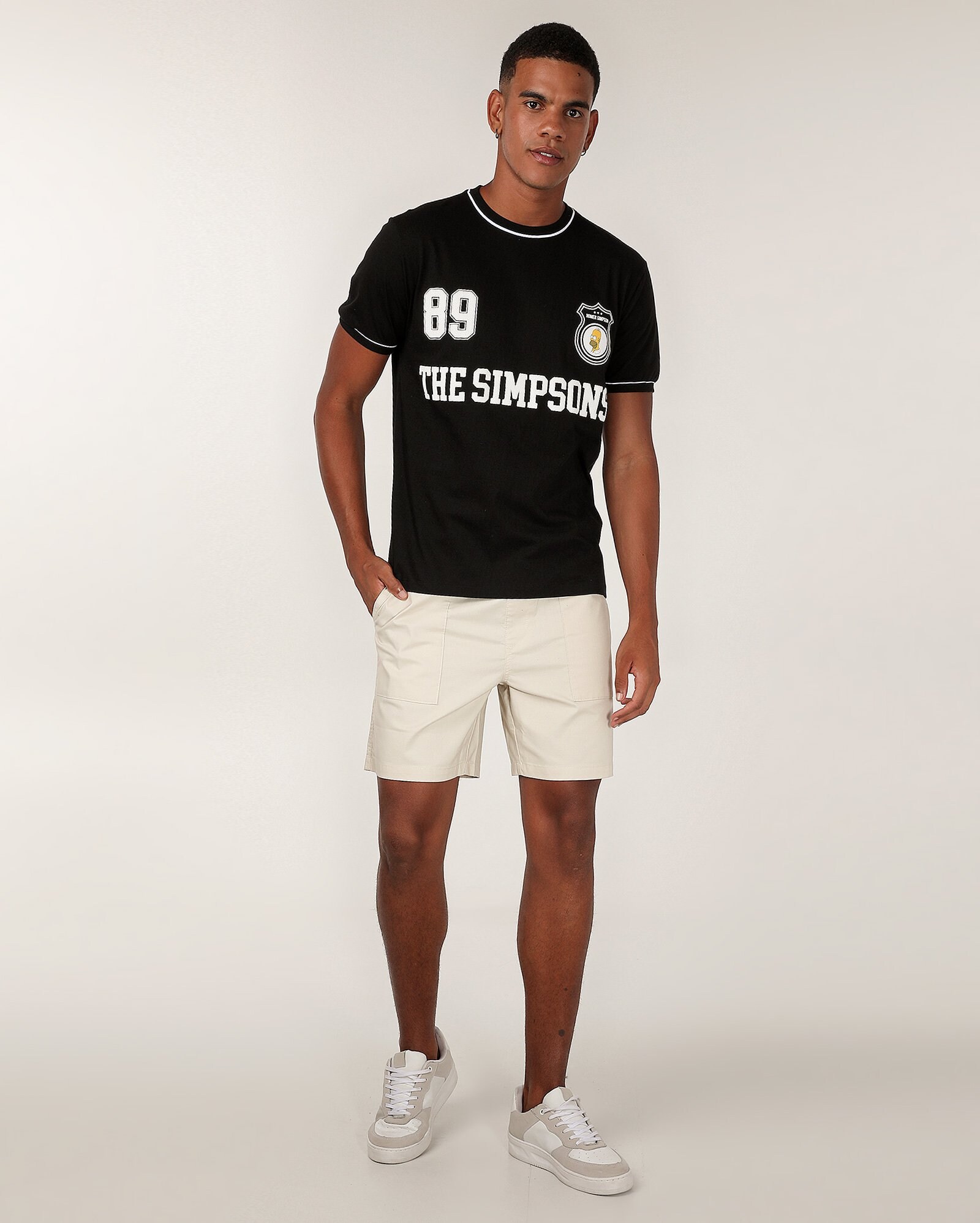 Riachuelo | Camiseta masculina regular Homer Simpson 89 preta | Fox The ...