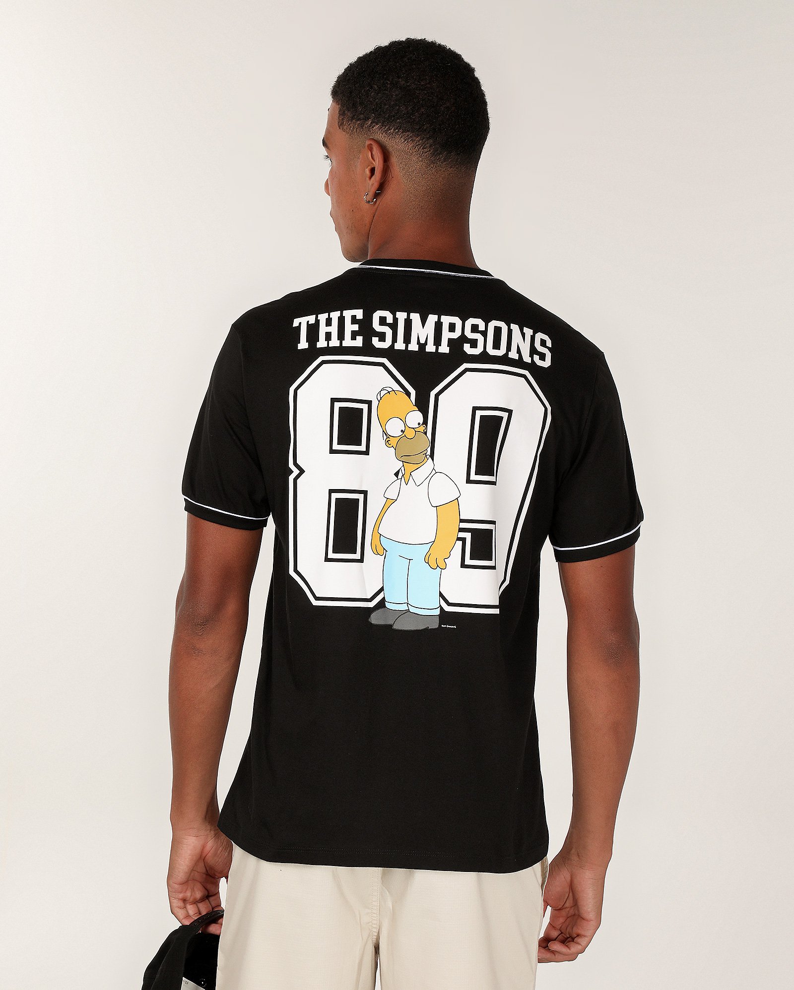 Riachuelo | Camiseta masculina regular Homer Simpson 89 preta | Fox The ...