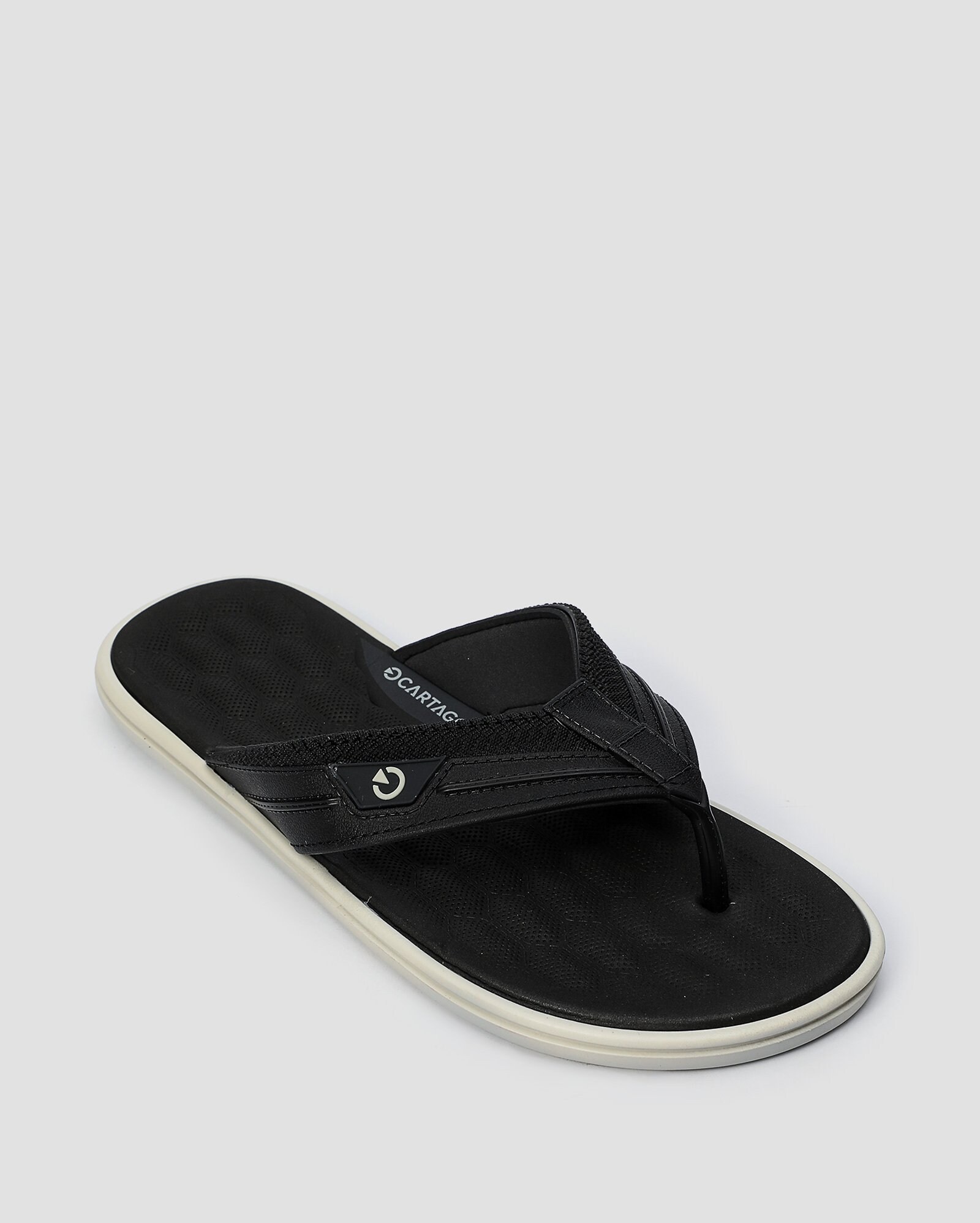 Riachuelo | Chinelo masculino Cartago Malta preto | Grendene