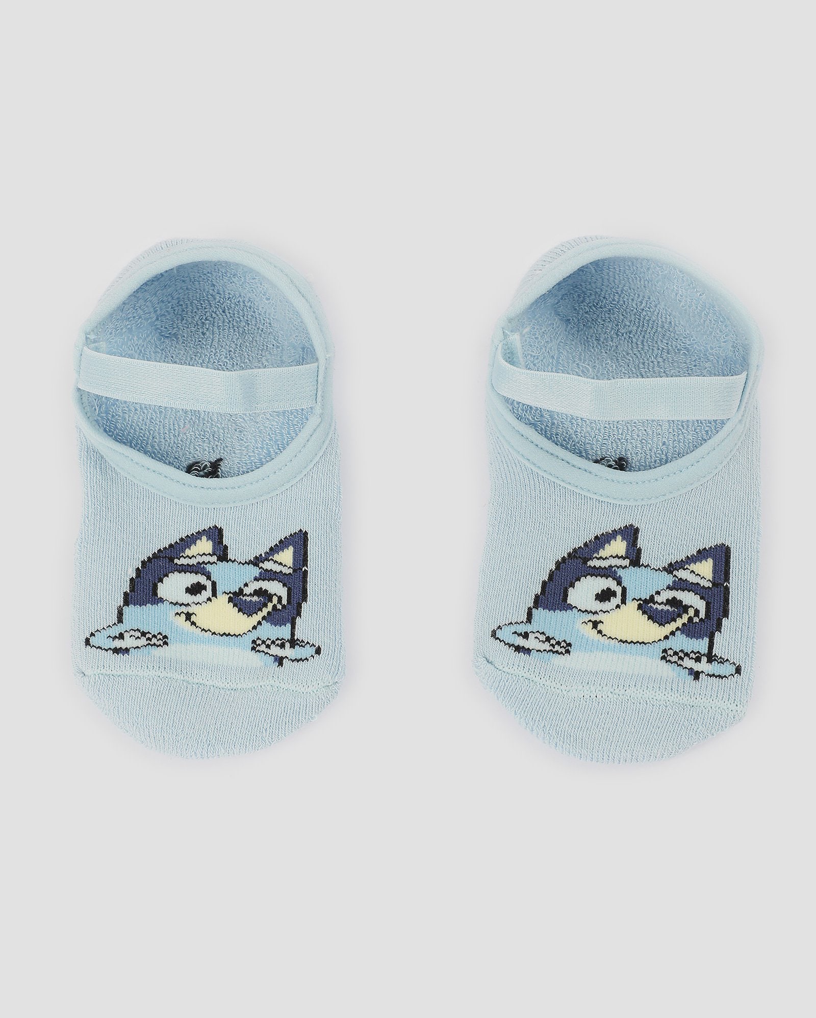 Riachuelo | Meia infantil sapatilha Bluey azul - Azul Claro | BBC