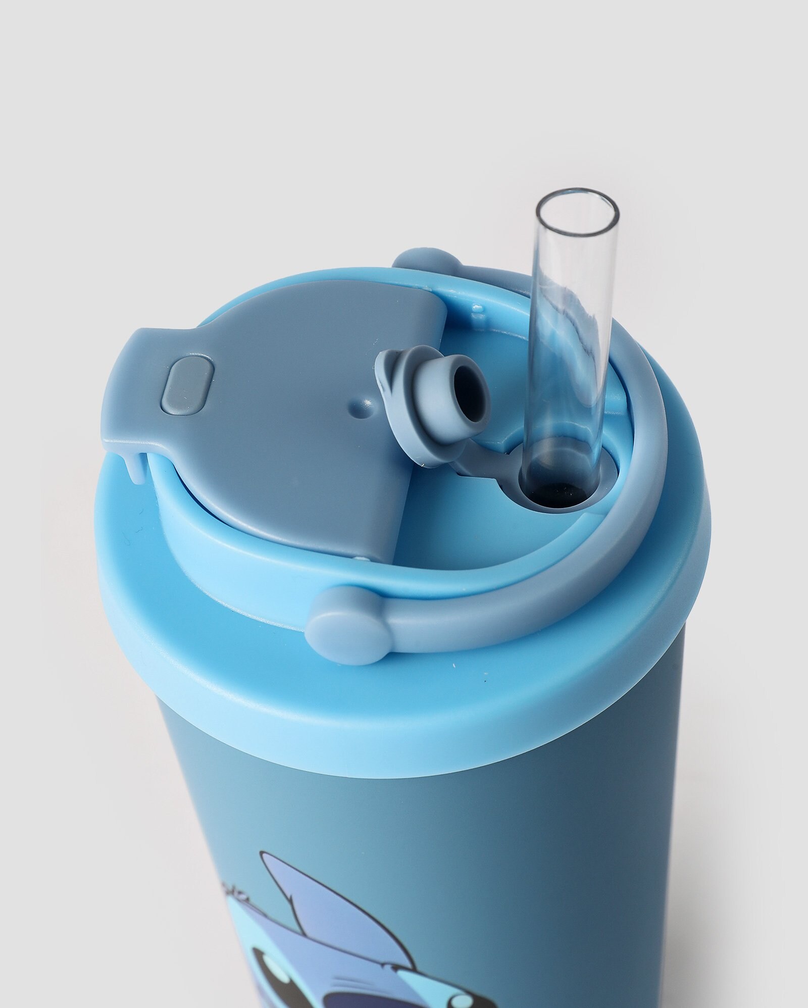 Riachuelo | Copo térmico com canudo spring Stitch 850ml azul | Zona ...