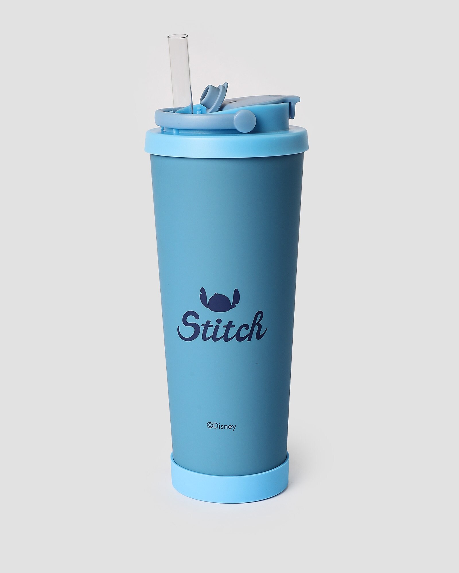 Riachuelo | Copo térmico com canudo spring Stitch 850ml azul | Zona ...