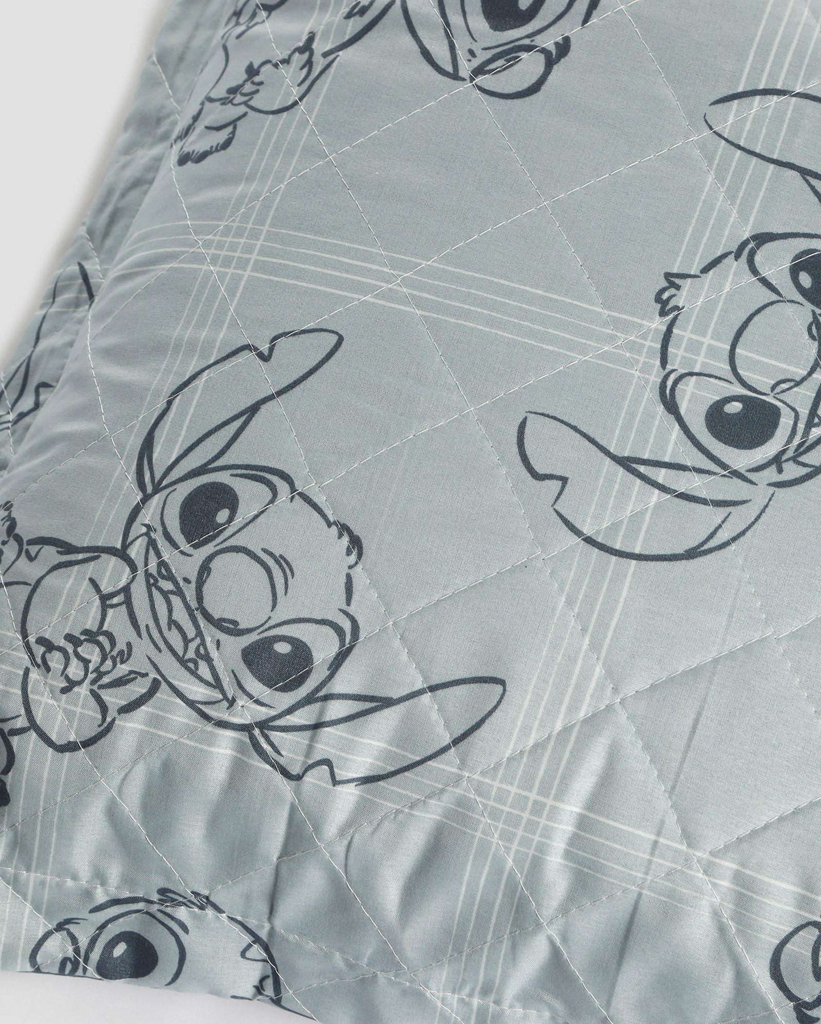 Riachuelo | Kit colcha casal 3 peças matelada dupla face Stitch azul ...