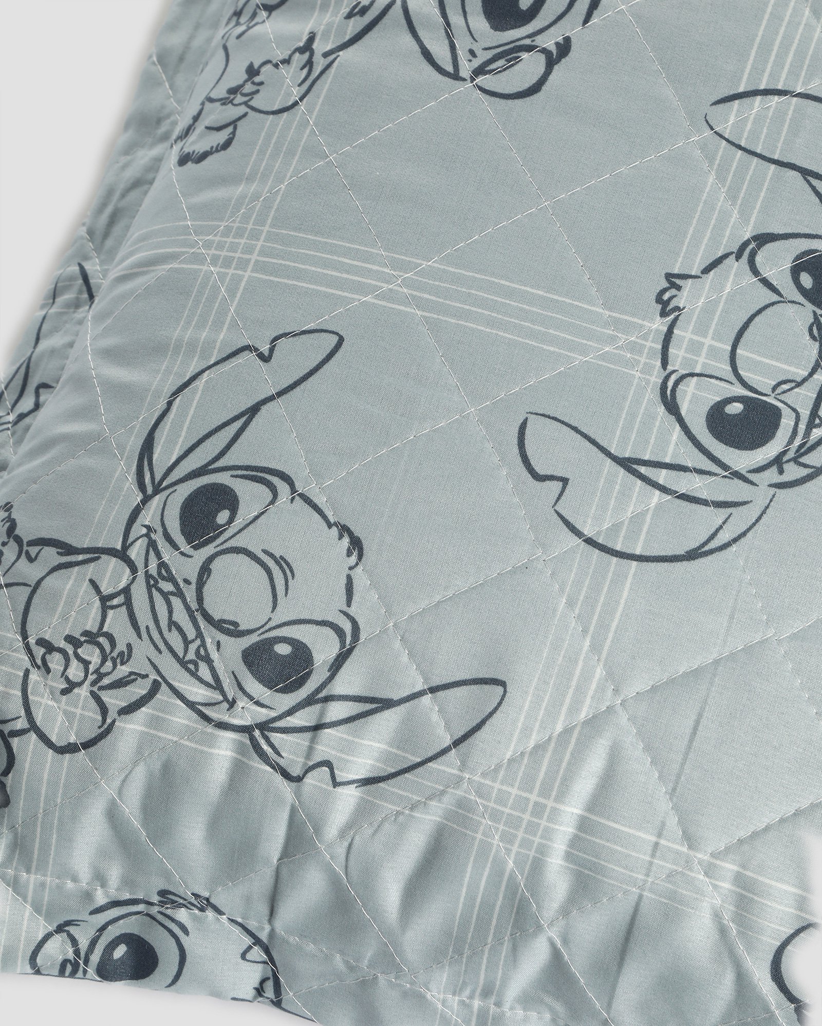 Riachuelo | Kit colcha solteiro 2 peças matelada dupla face Stitch azul ...