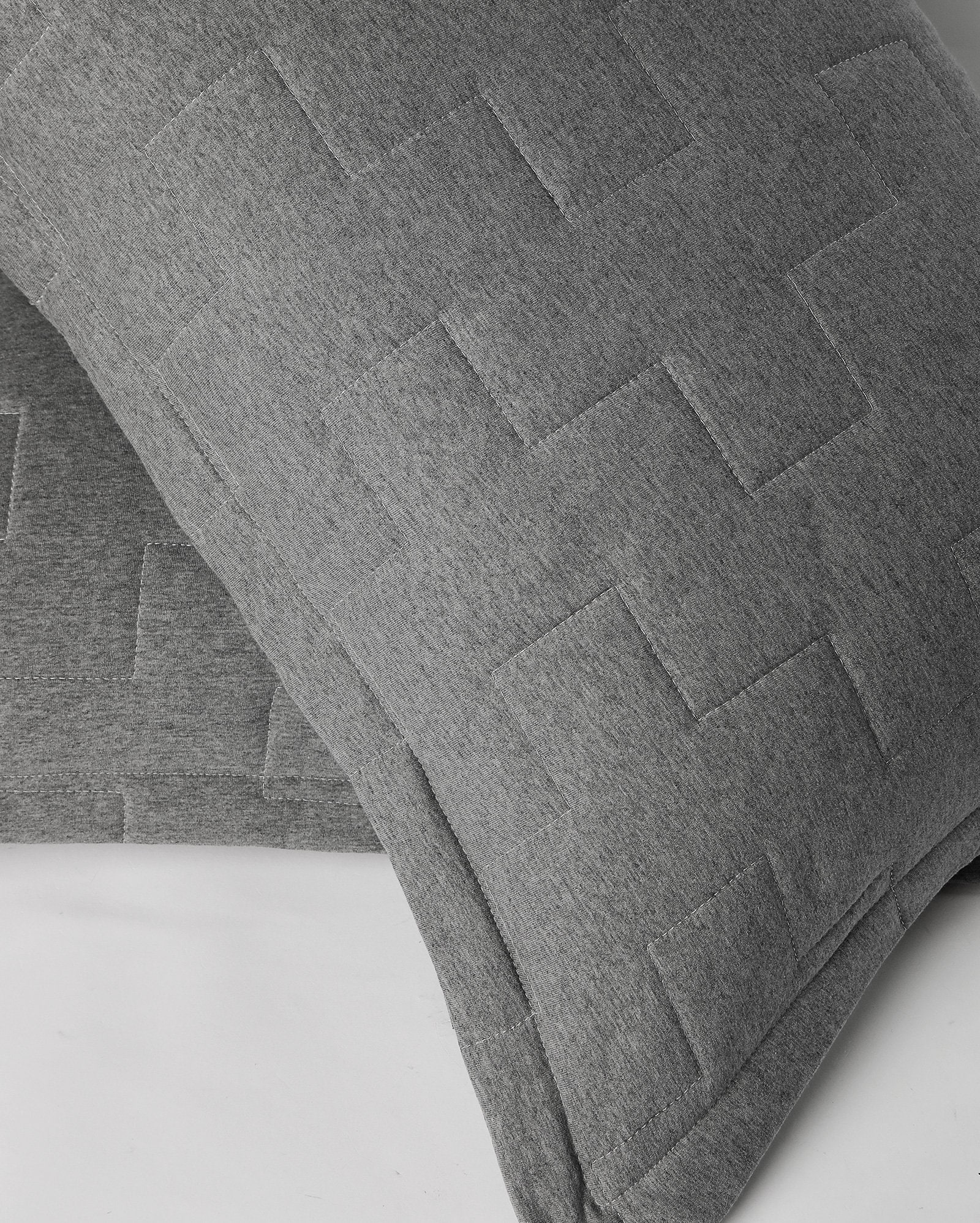 Riachuelo | Kit colcha king em malha matelada cinza | Casa Riachuelo