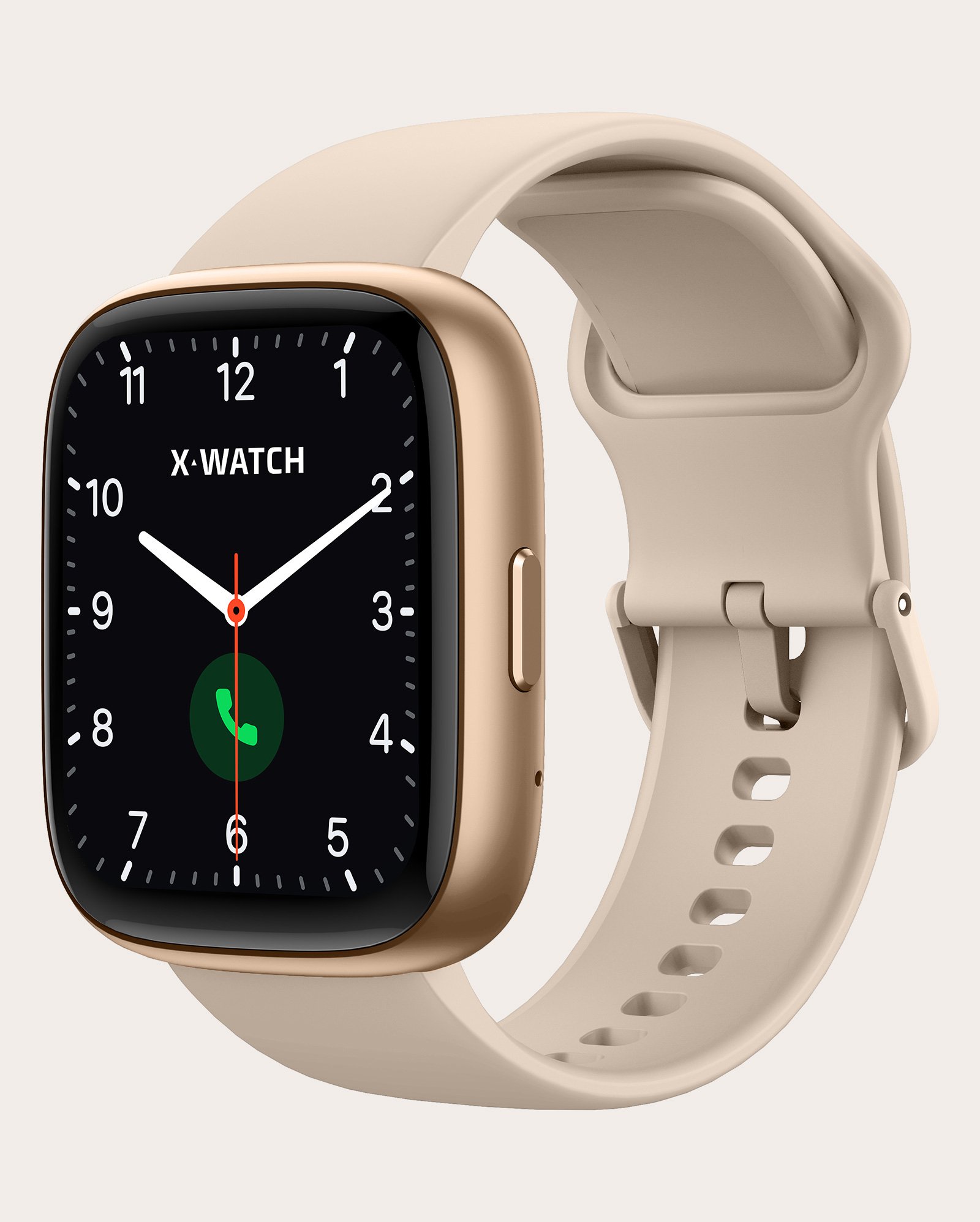 Riachuelo | Relógio smartwatch masculino XSWUQPI003APXTX bege | XWATCH