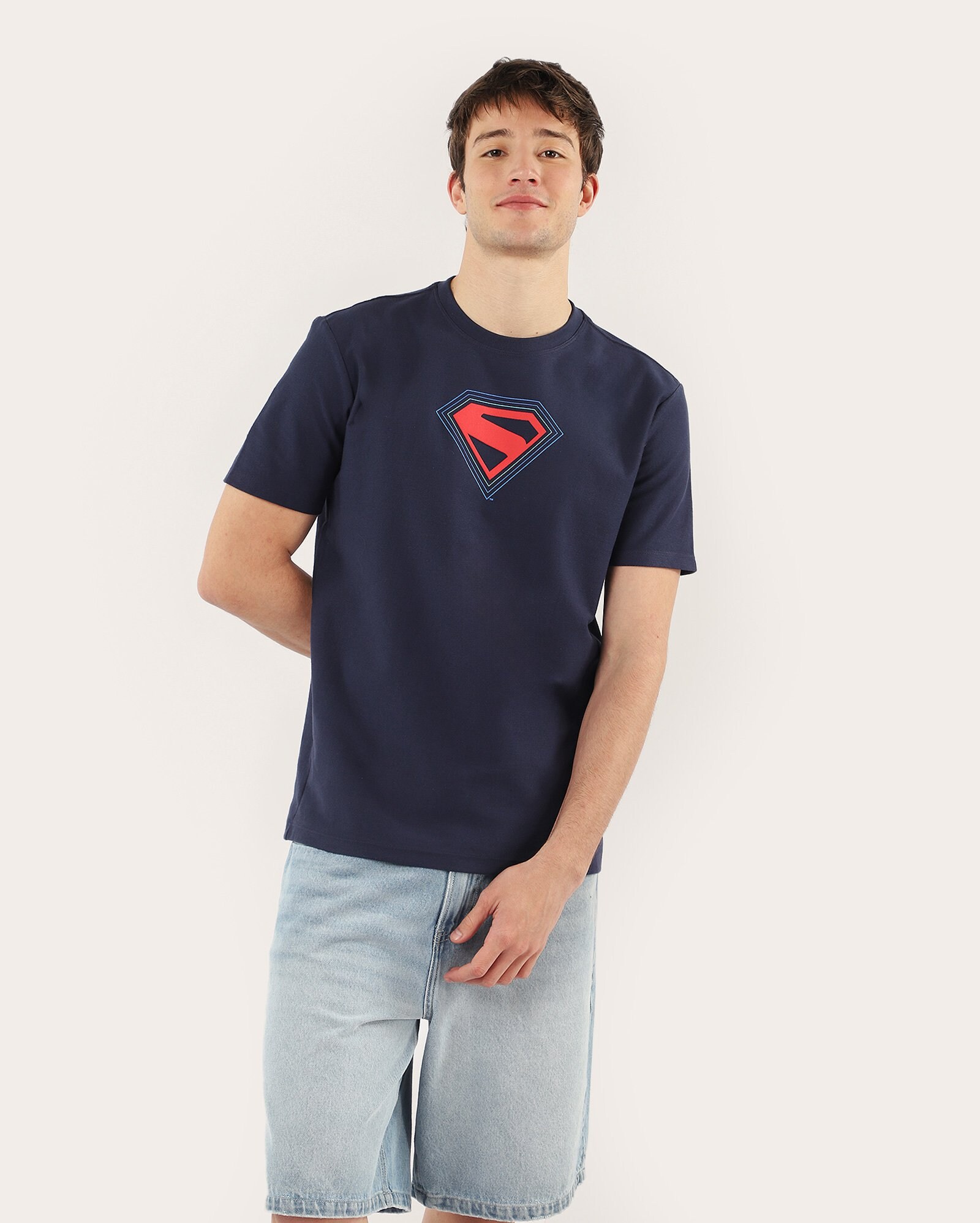 Riachuelo | Camiseta masculina regular Superman - azul | FANLAB