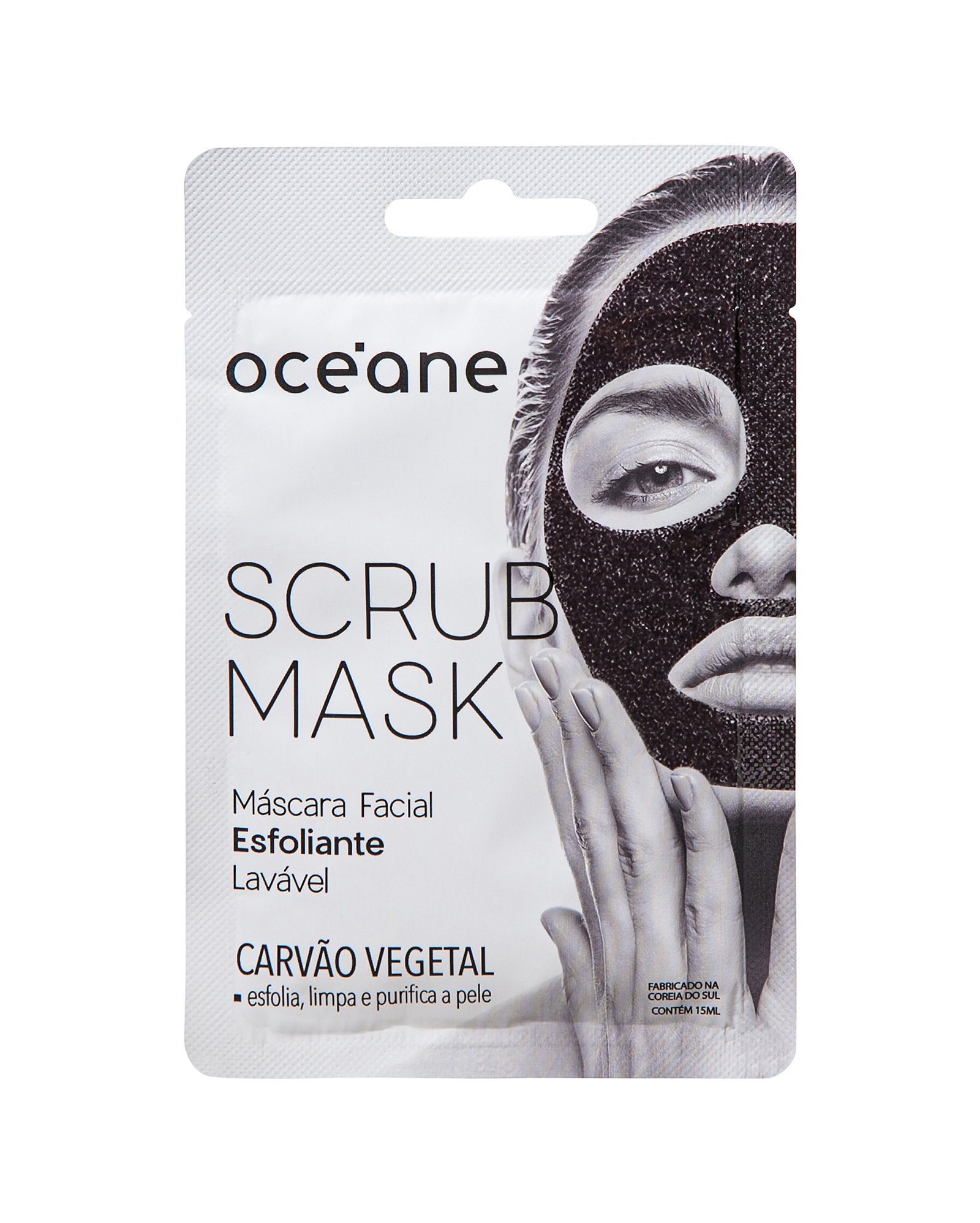 Riachuelo | Máscara facial esfoliante de carvão vegetal scrub mask 15ml ...