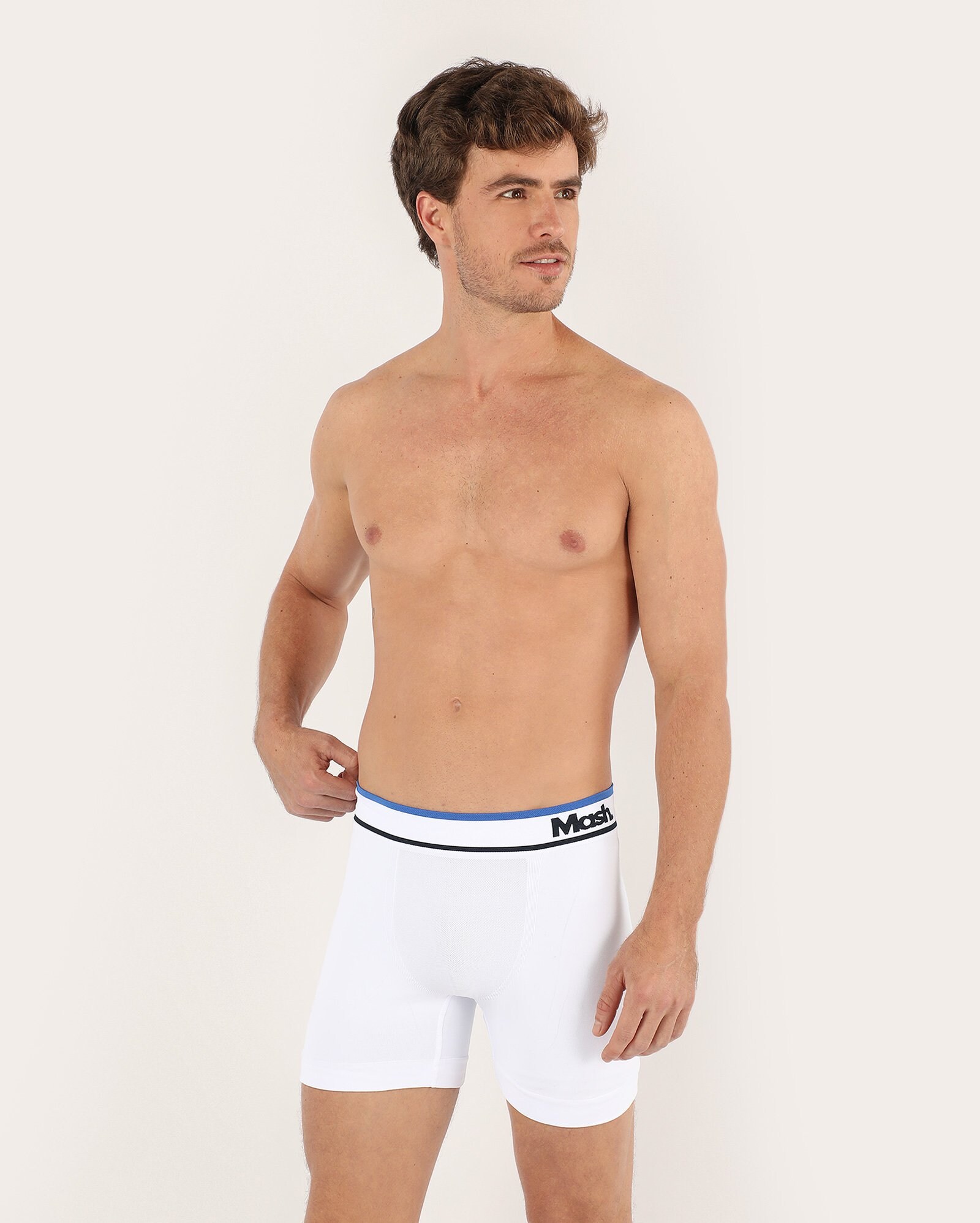 Riachuelo | Cueca boxer cós elástico lisa - Branco | Mash