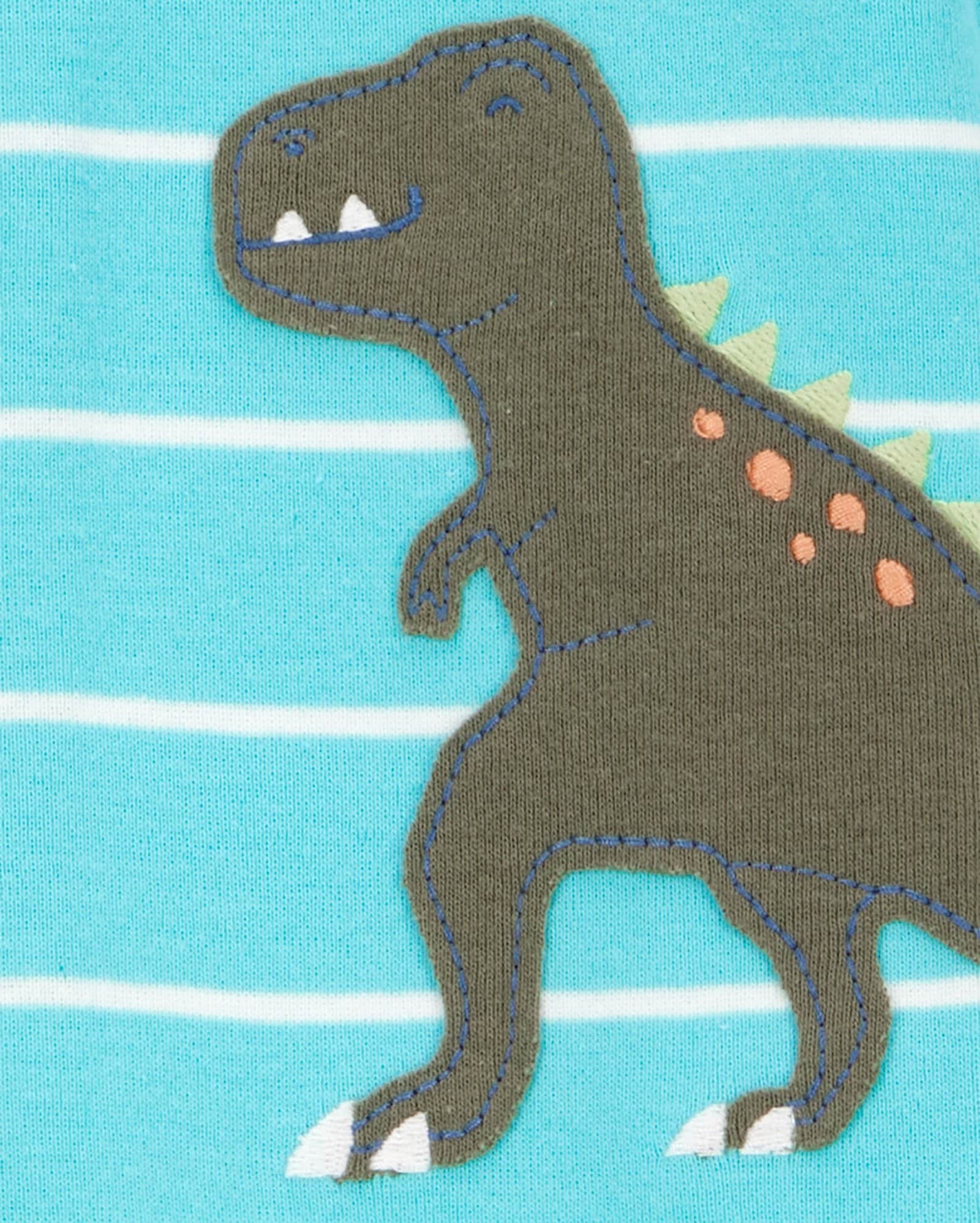 Riachuelo | Macacão pijama bebê pezinhos dinossauro azul | Carter's