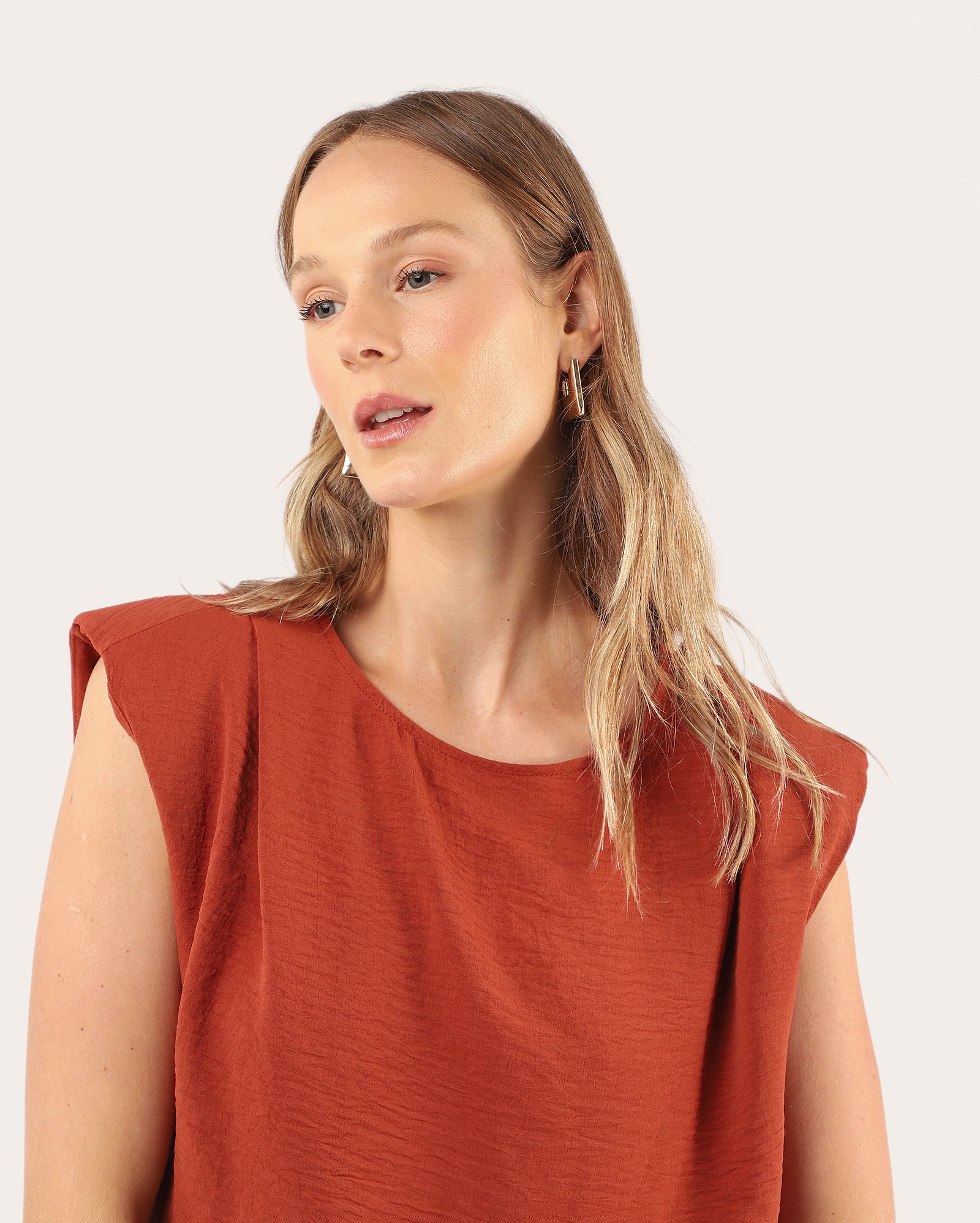 Riachuelo | Blusa feminina muscle tee - laranja