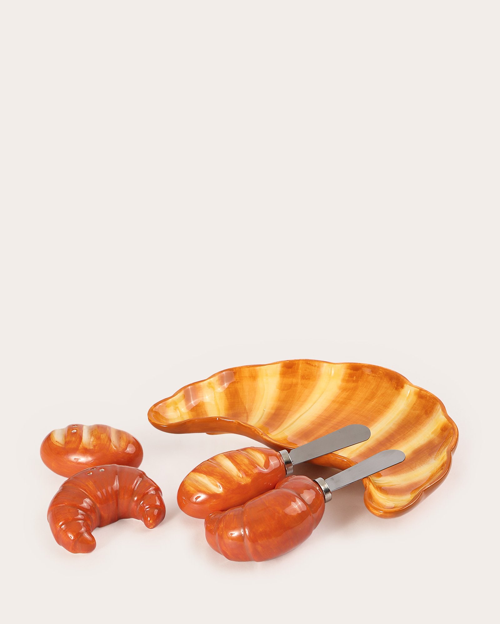 Riachuelo | Petisqueira croissant 21cm- laranja | Casa Riachuelo