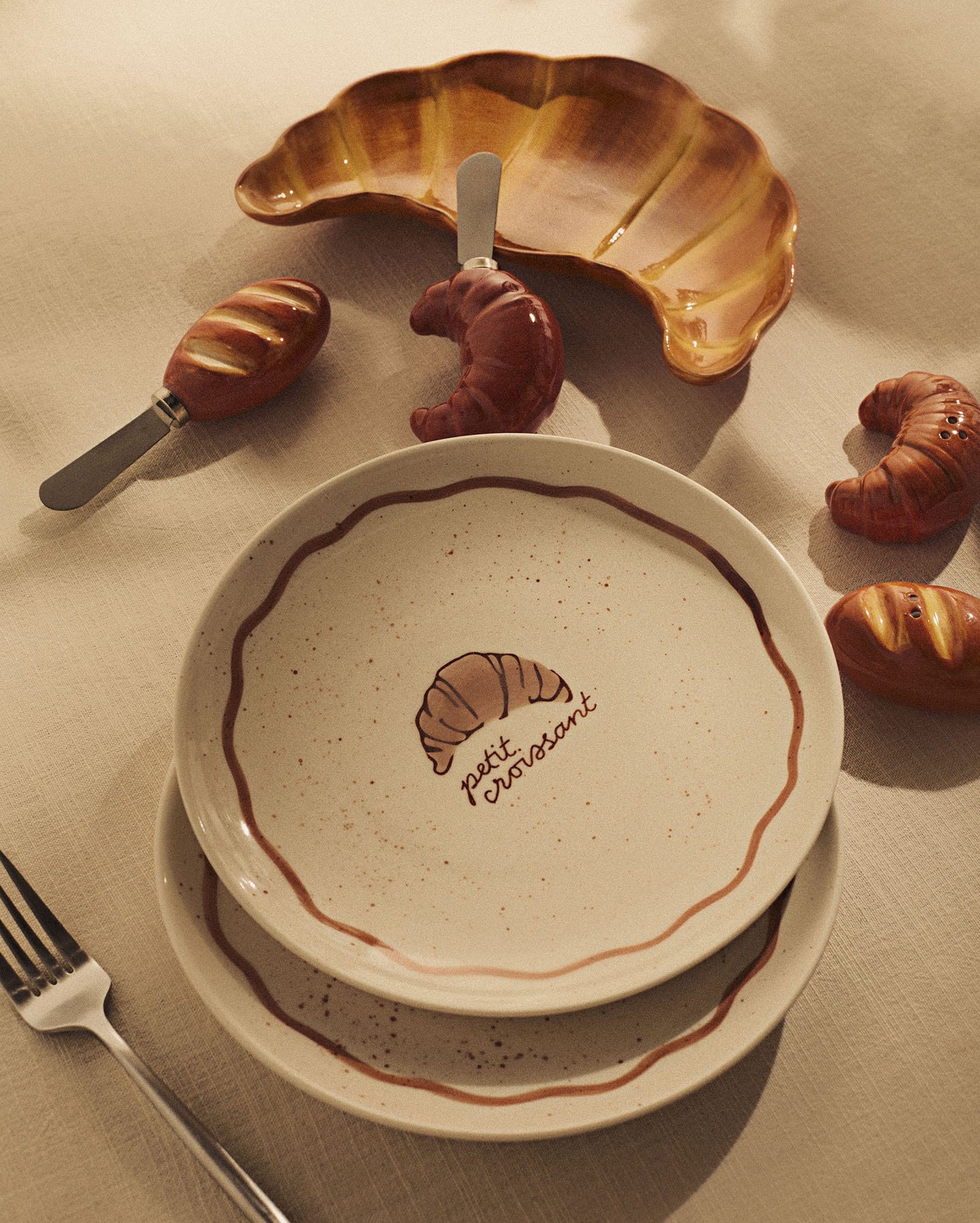 Riachuelo | Petisqueira croissant 21cm- laranja | Casa Riachuelo